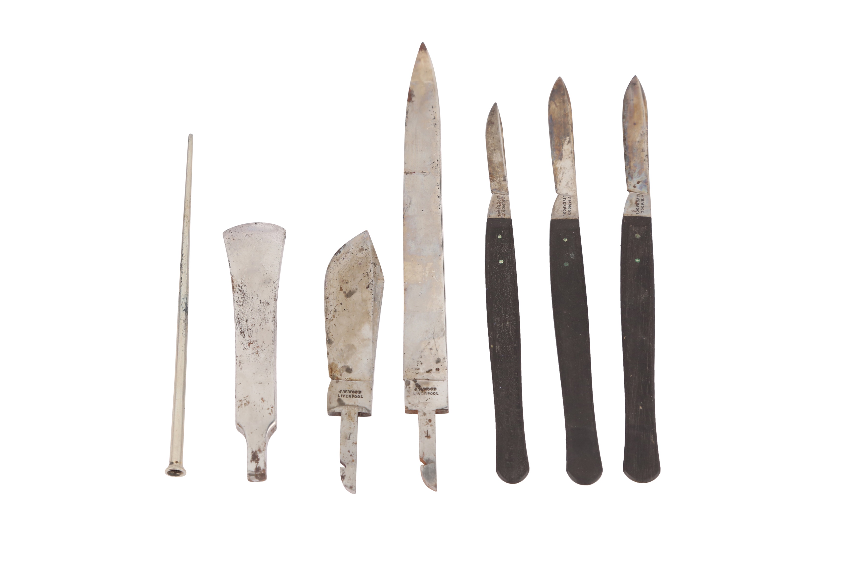 Lot 326 - A BOXED SURGEONS FIELD AMPUTATION SET, LATE