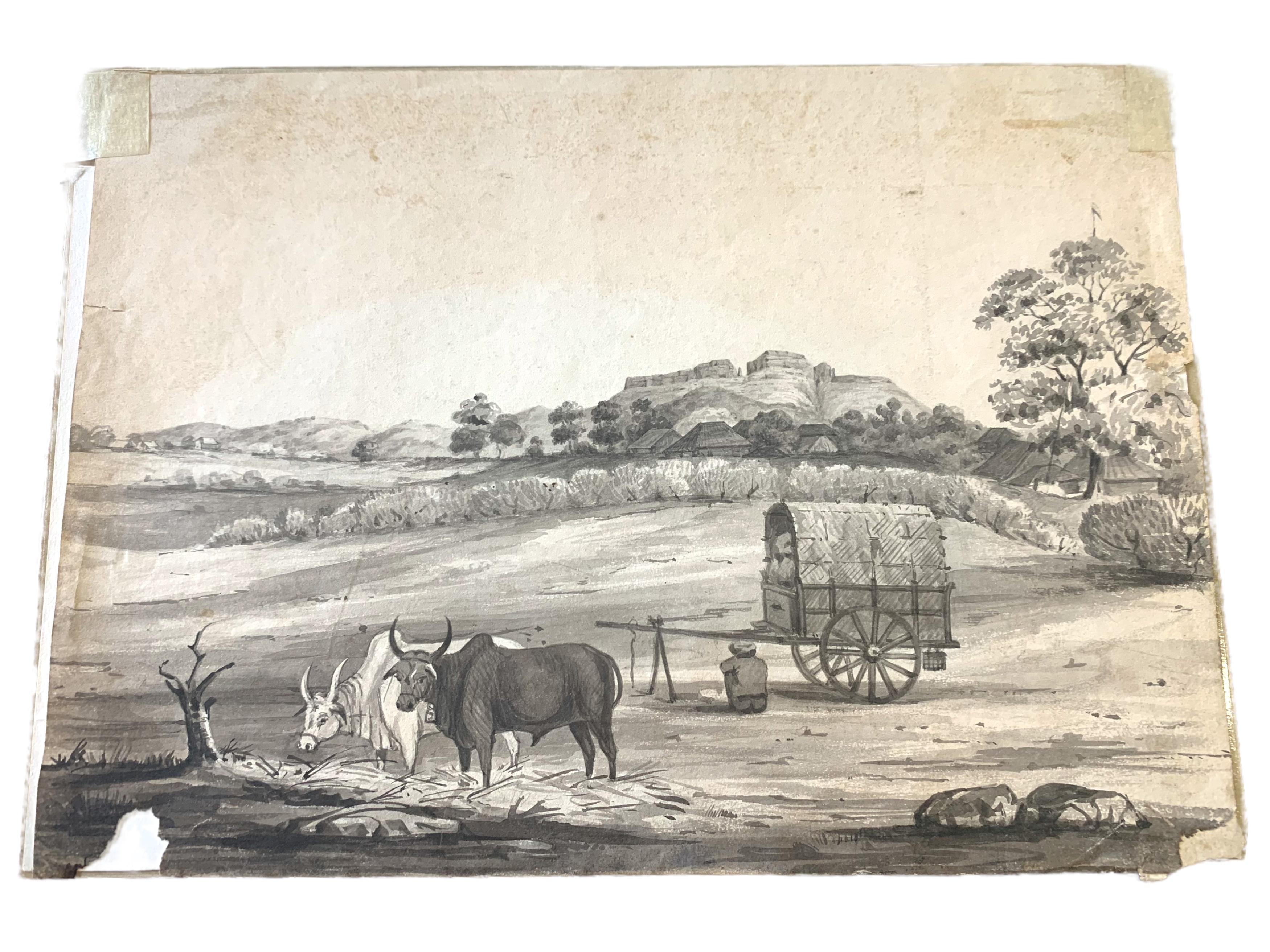 Lot 97 - Chapman (William) A pair of Indian scenes