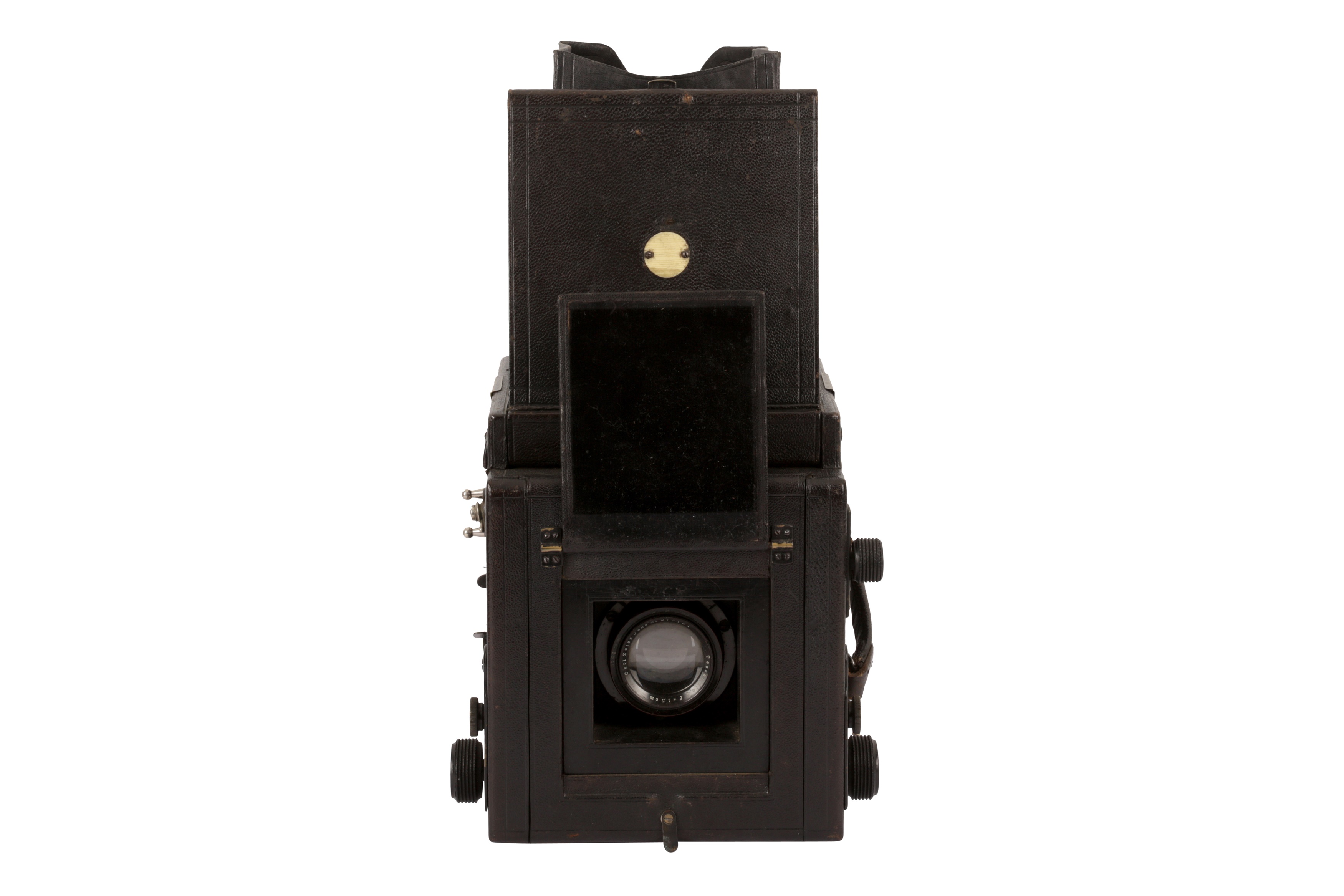 Lot 264 - A Shew & Co. Quarter-plate Single Lens