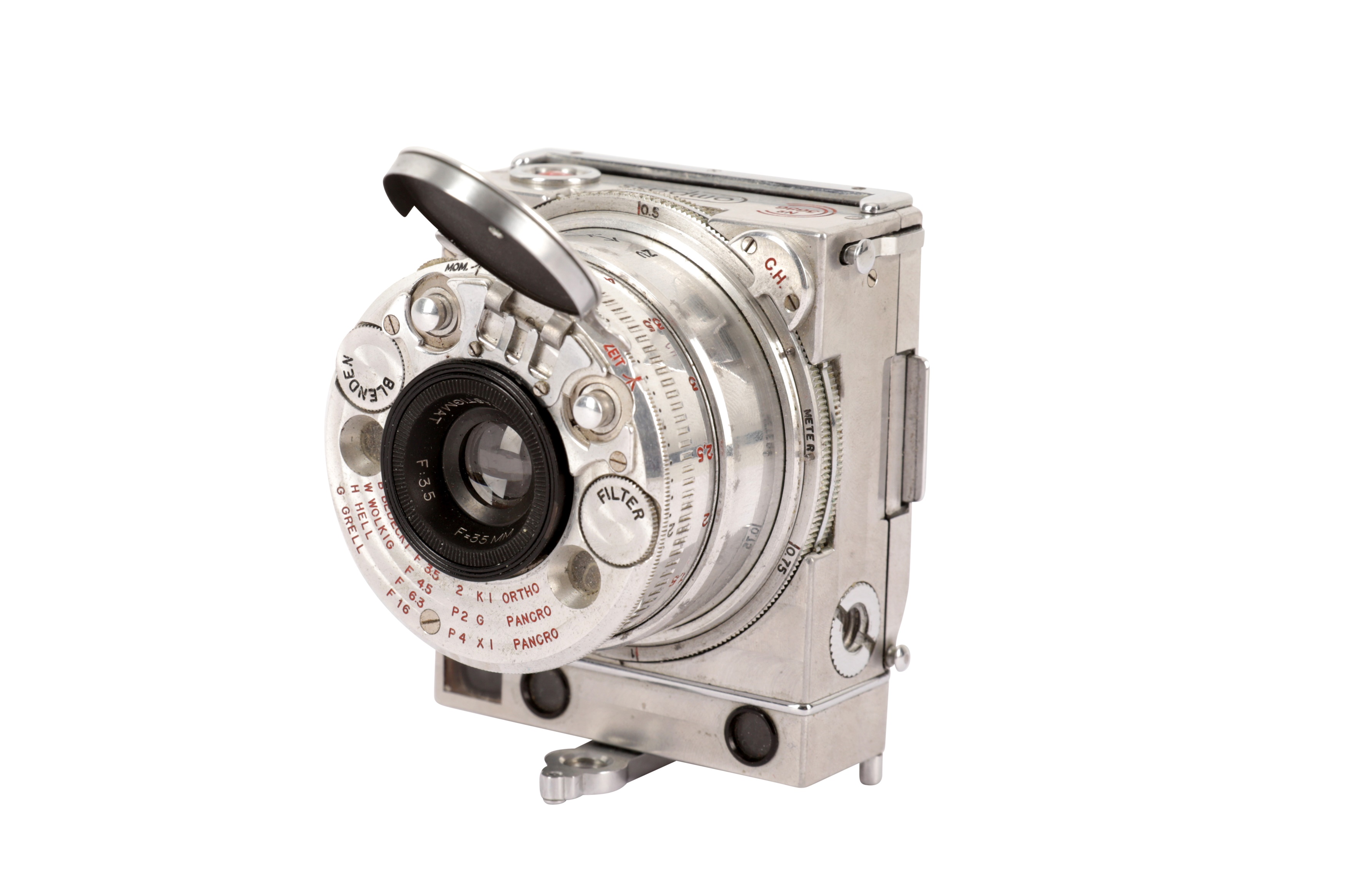 Lot 3 - A Jaeger Le Coultre Compass Camera