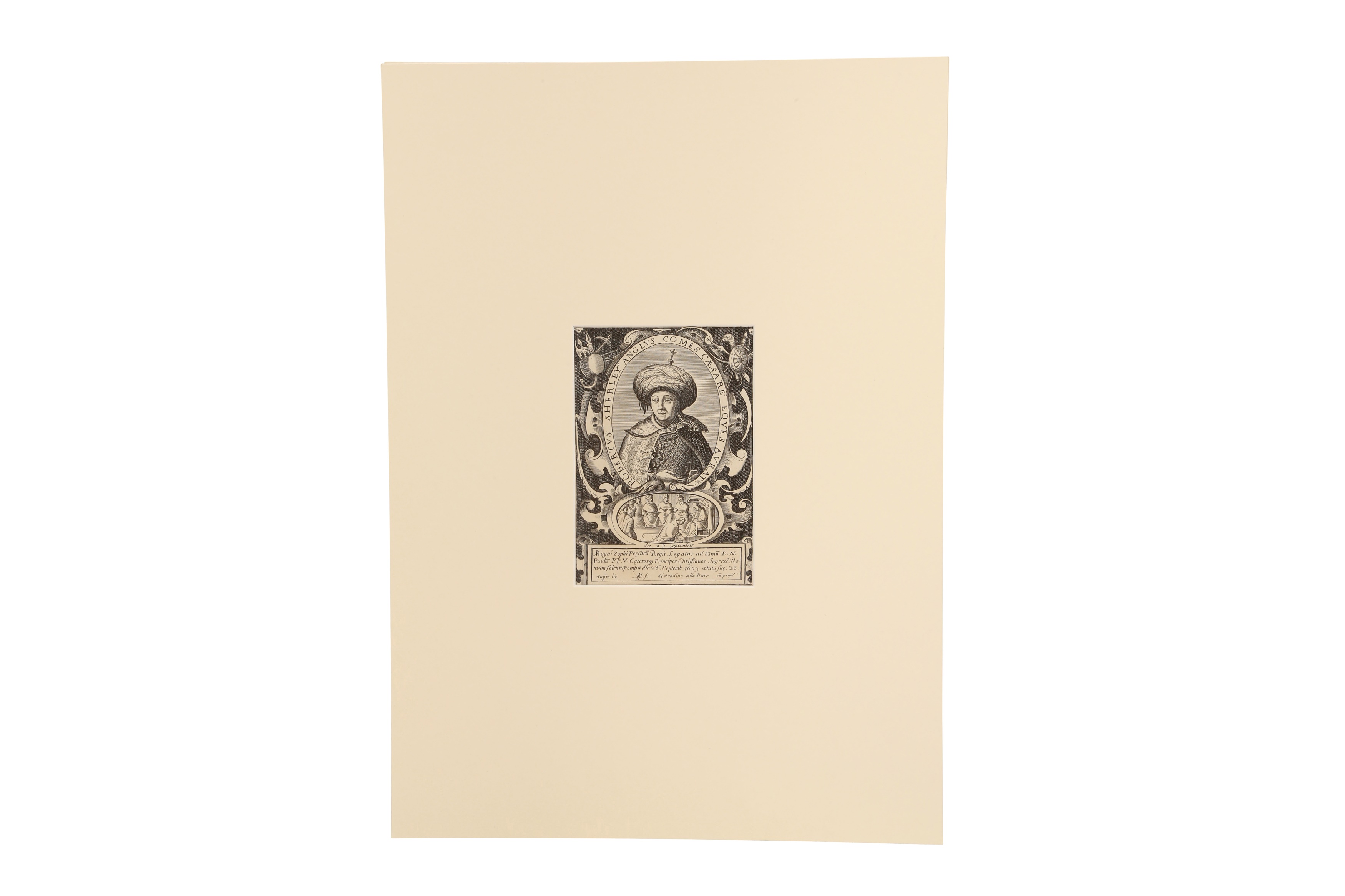 Lot 441 - THE PORTRAIT OF SIR ROBERT SHIRLEY