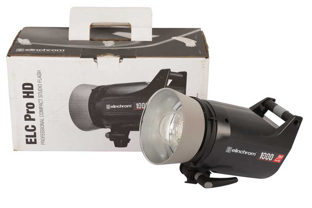 Lot 162 - A Elinchrom 1000 ELC Pro HD FLash Head