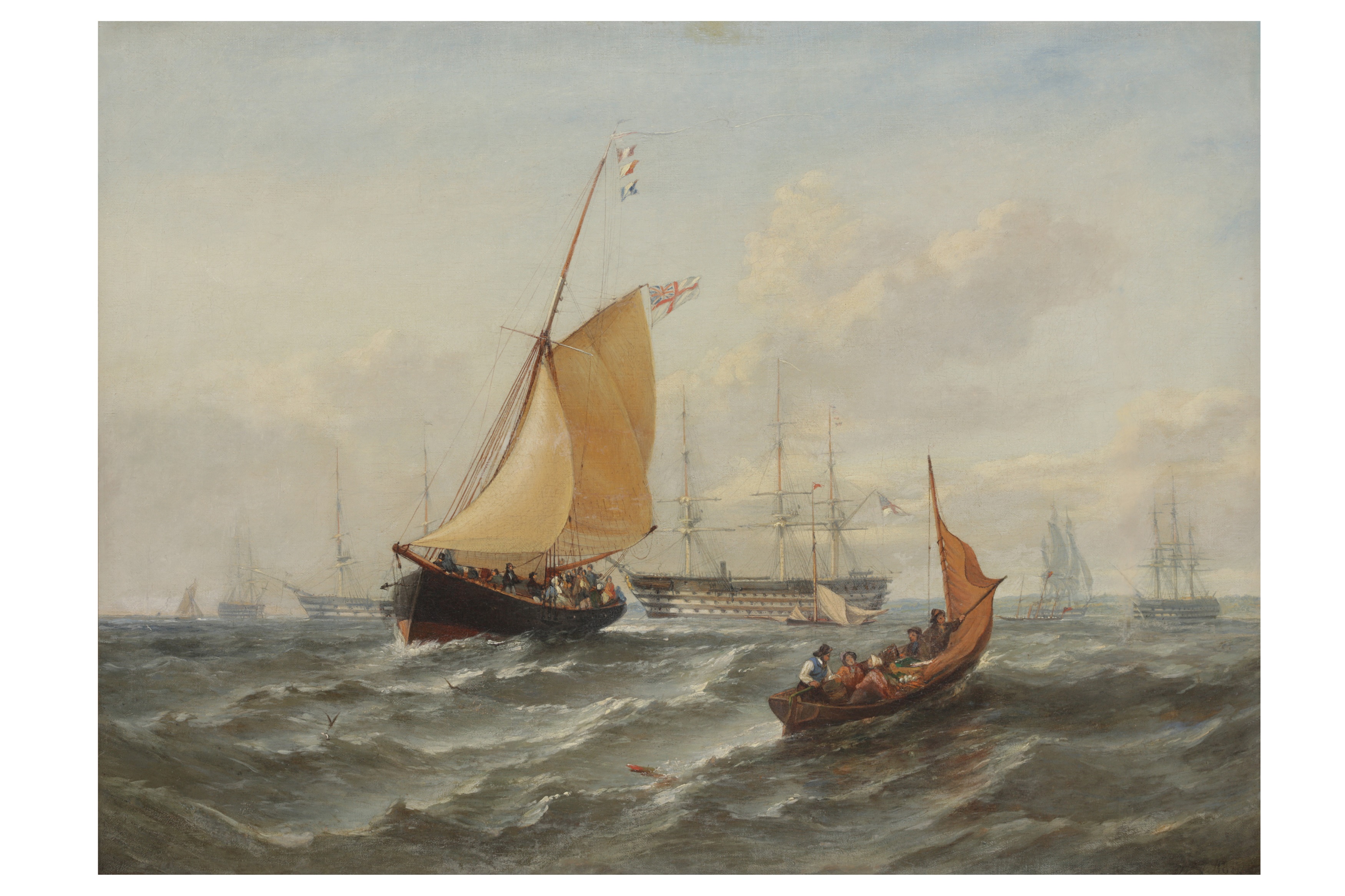 Lot 77 - WILLIAM ADOLPHUS KNELL (BRITISH 1801-1875)