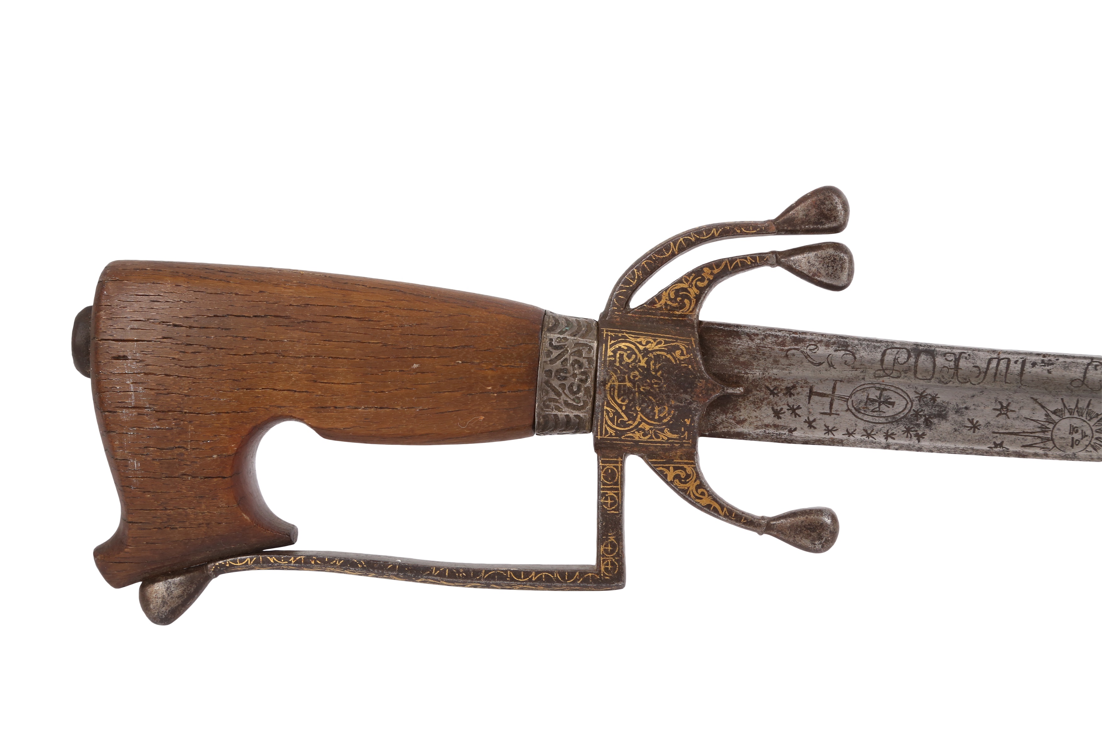 Lot 321 - A 19TH CENTURY NORTH AFRICAN NIMCHA