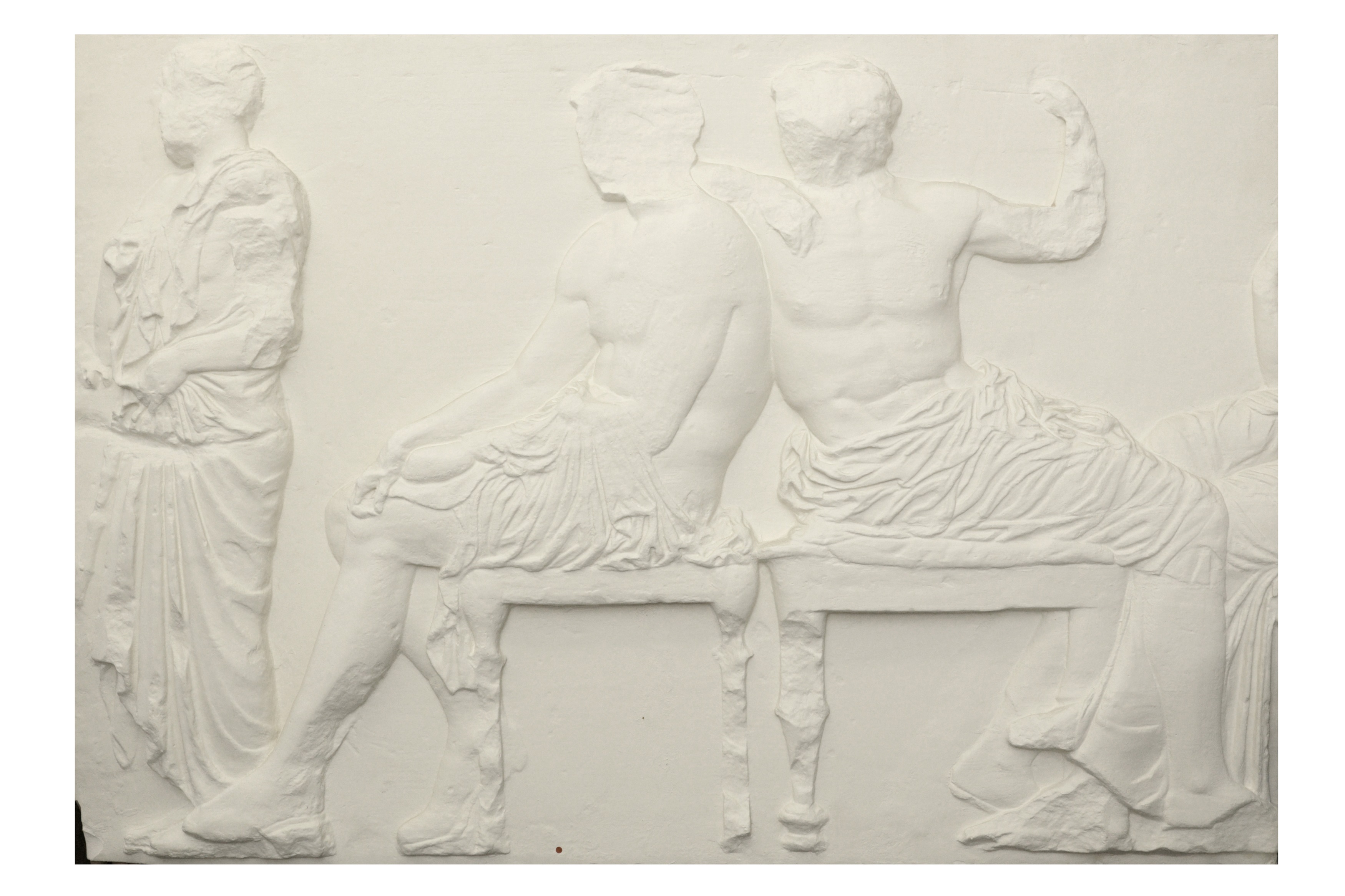 Lot 17 - THE PARTHENON: HERMES AND DIONYSUS; A MODERN