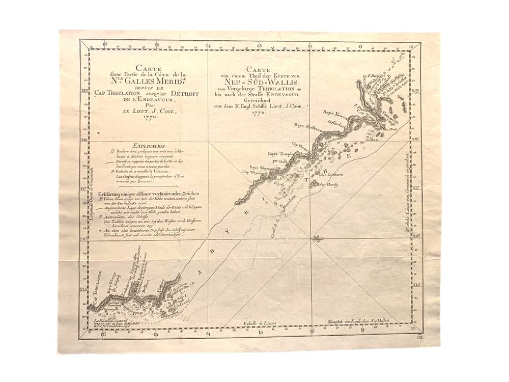 Lot 228 - Captain James Cook.- Maps