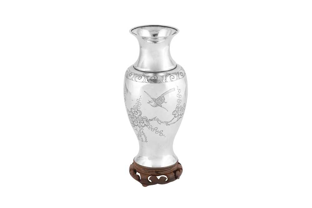 Lot 217 - A mid-20th century Chinese Export silver