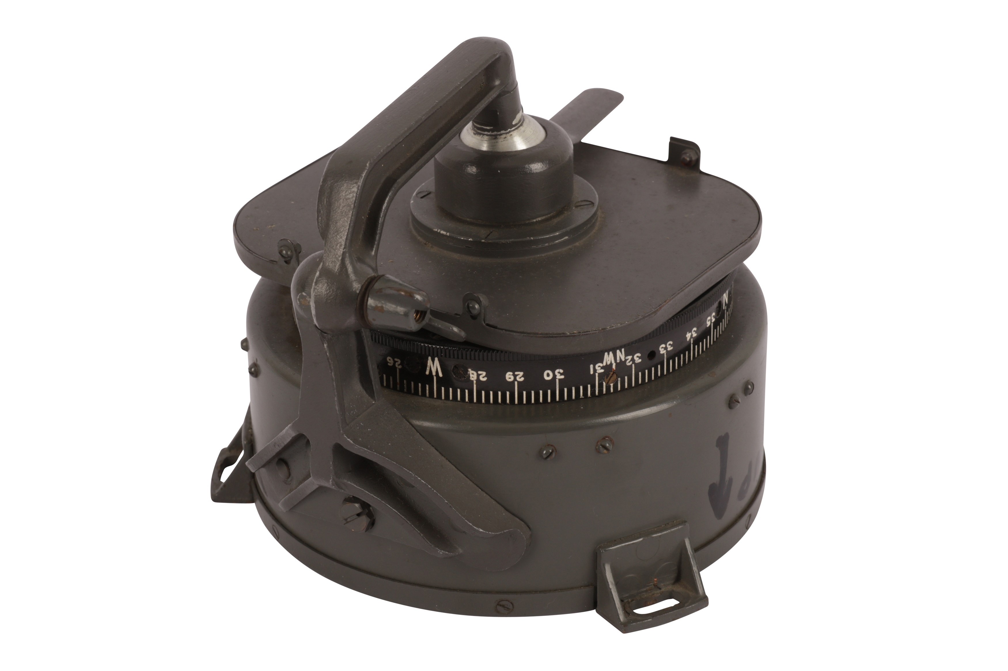 Lot 332 A British Wwii Inverted Aviation Compass