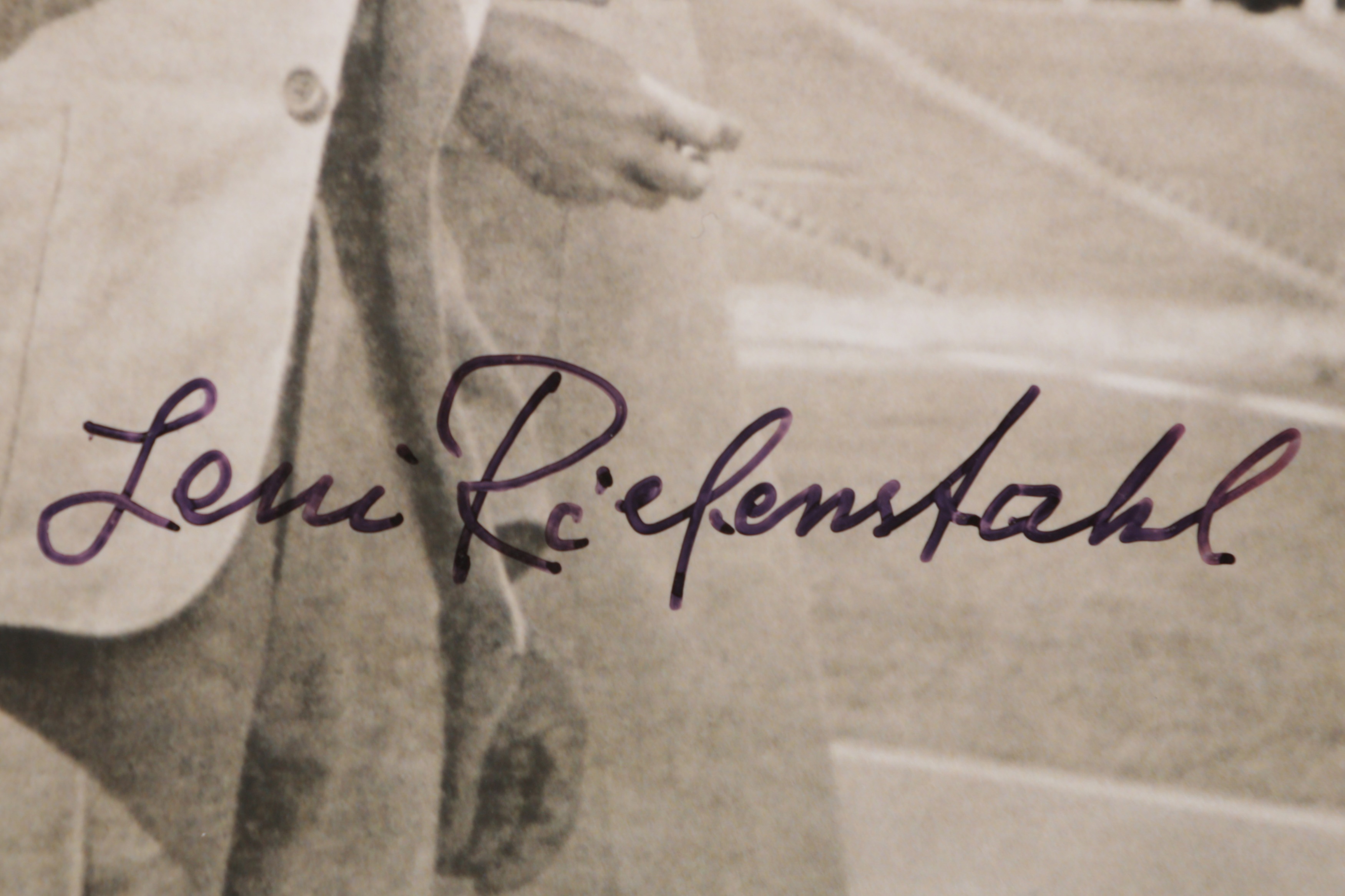 Lot 241 - Leni Riefenstahl ( (1902-2003)