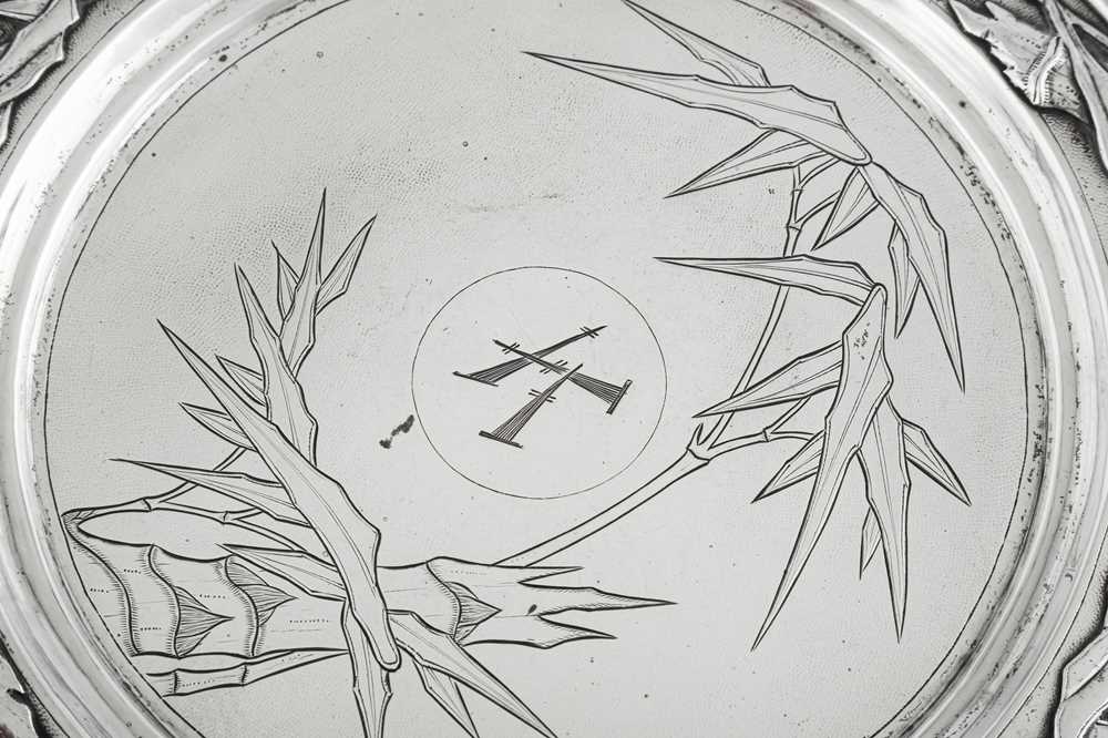 Lot 222 - An early 20th century Chinese Export silver