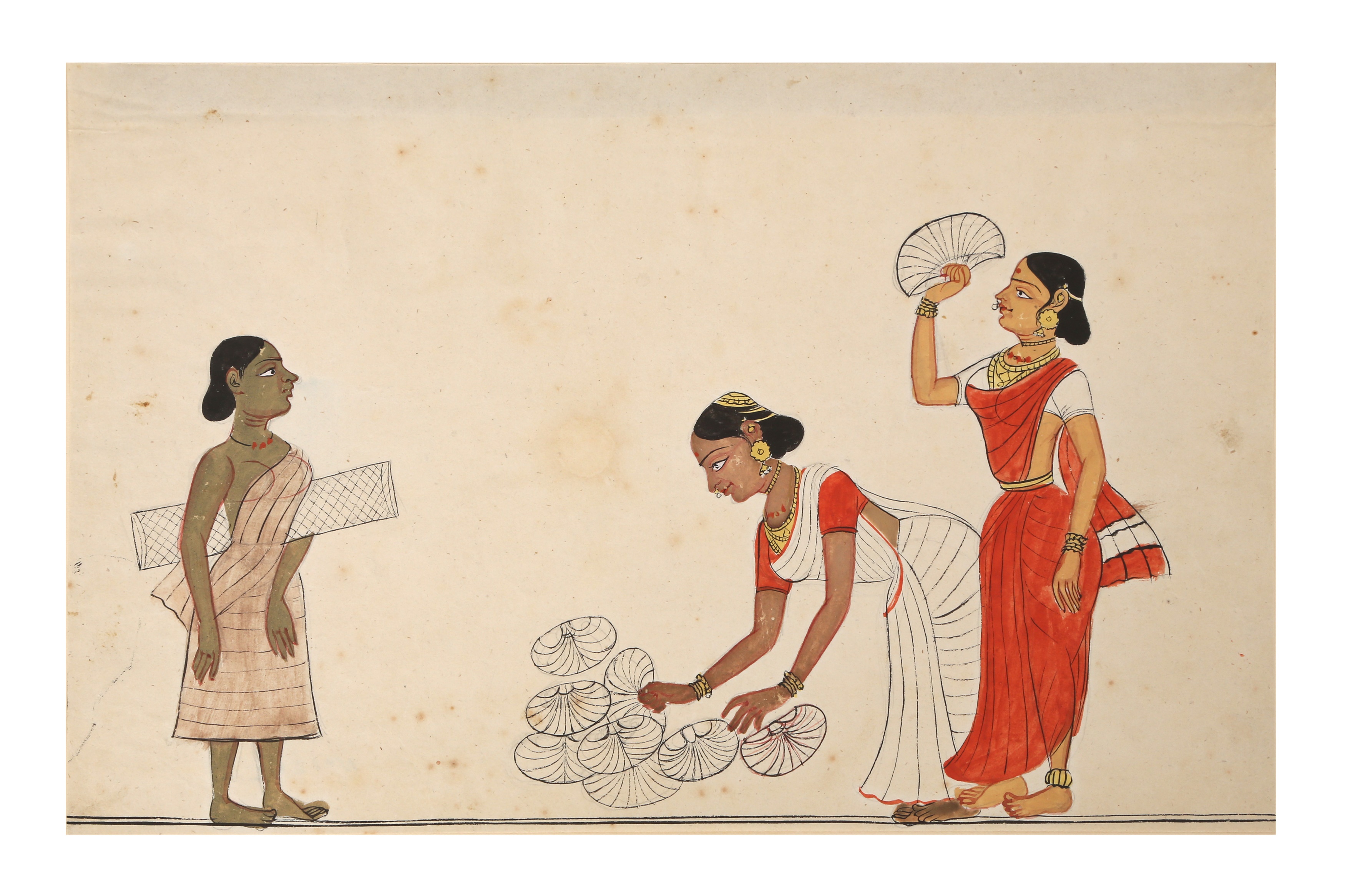 Lot 522 - FOUR ILLUSTRATIONS WITH SOUTH INDIAN