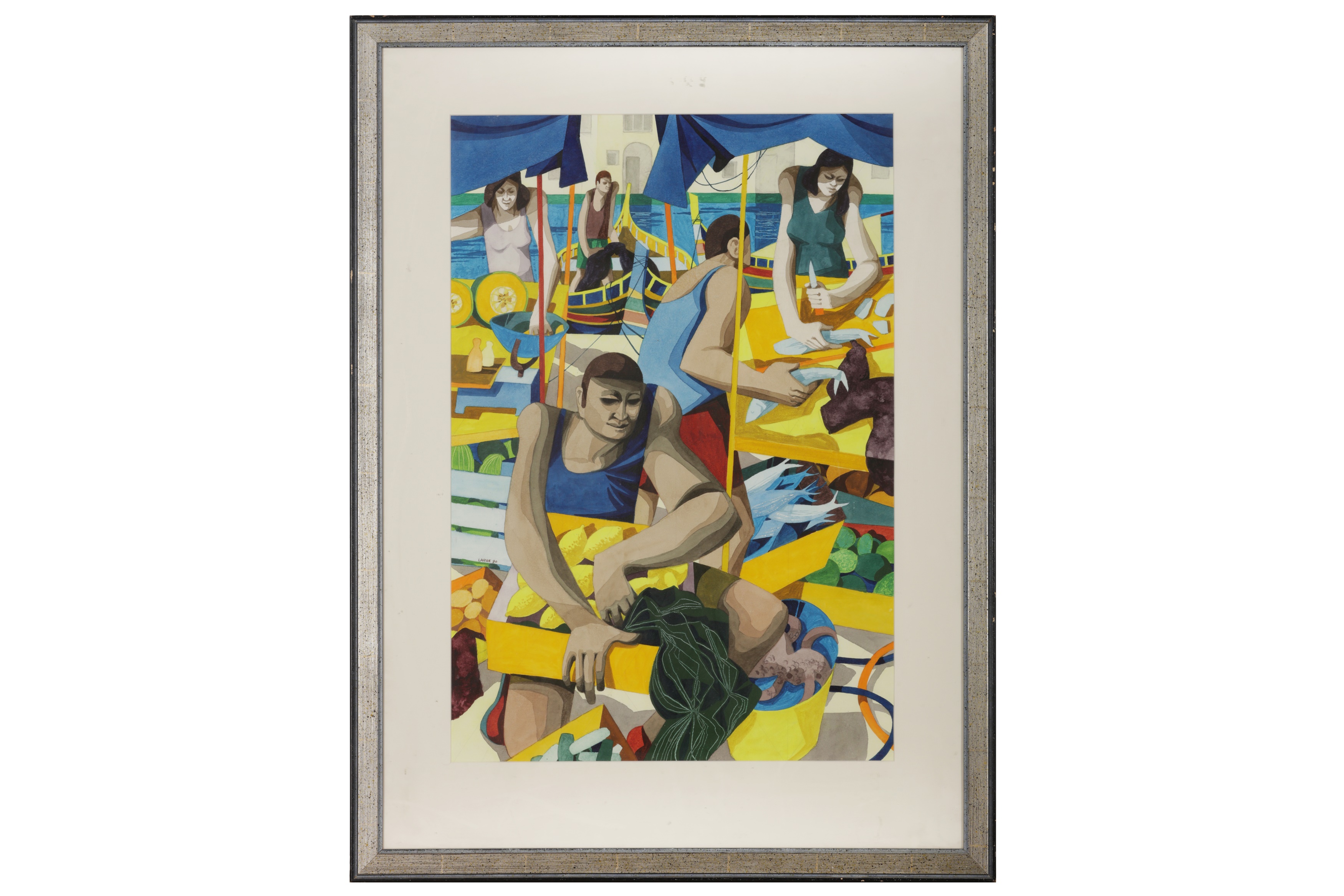 Lot 221 - GEORGE LARGE (BRITISH B. 1936)