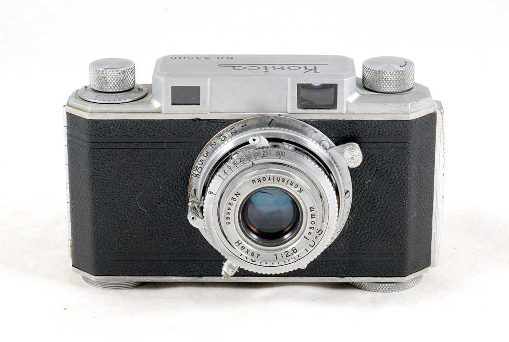 Lot 430 - Konica Rangefinder Camera with 50mm f2.8