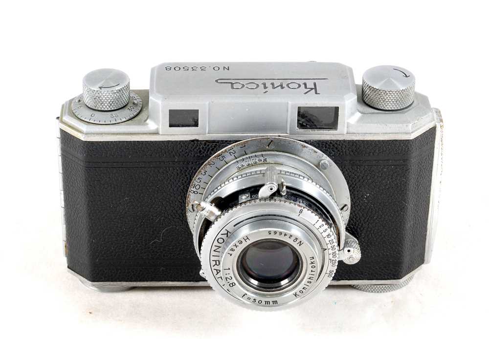 Lot 192 - Konica Rangefinder Camera with 50mm f2.8