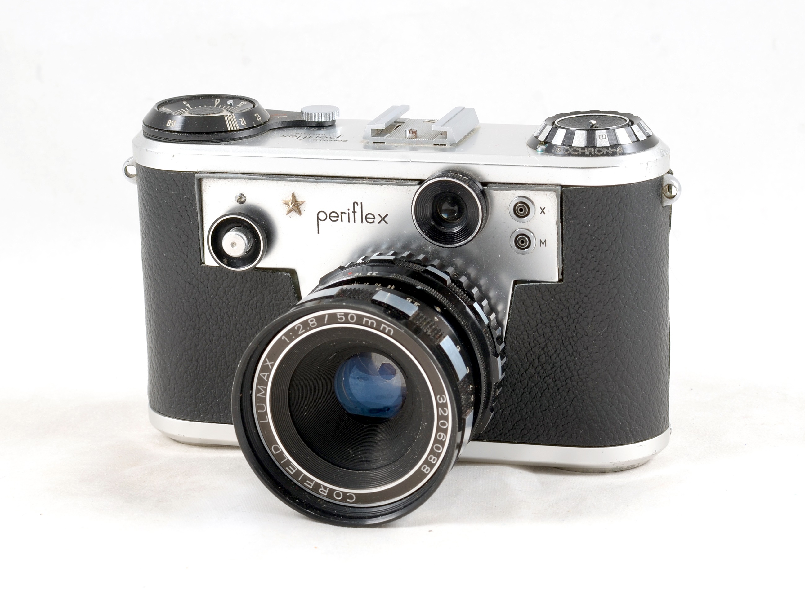 Lot 553 - Corfield Periflex Gold Star with 50mm