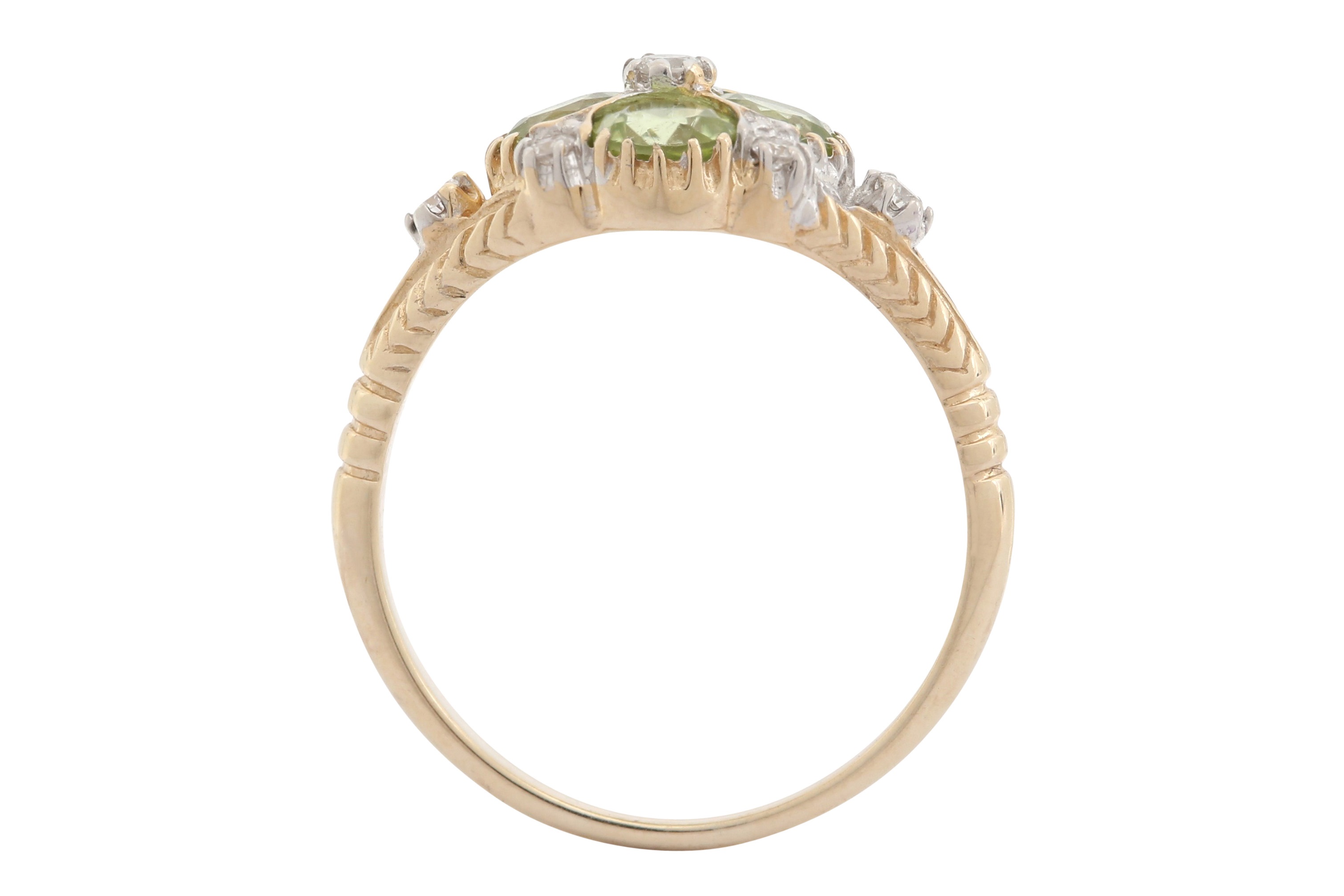 Lot 202 - Luke stockley Ι A diamond and sapphire ring