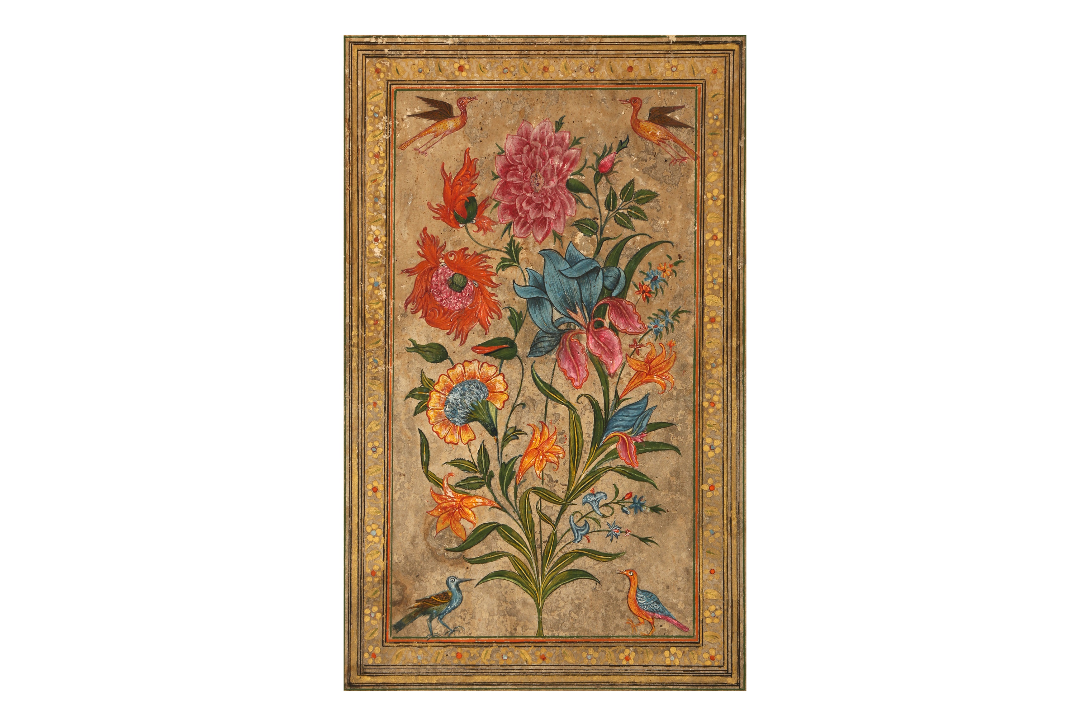 Lot 312 - A HUNTING SCENE
