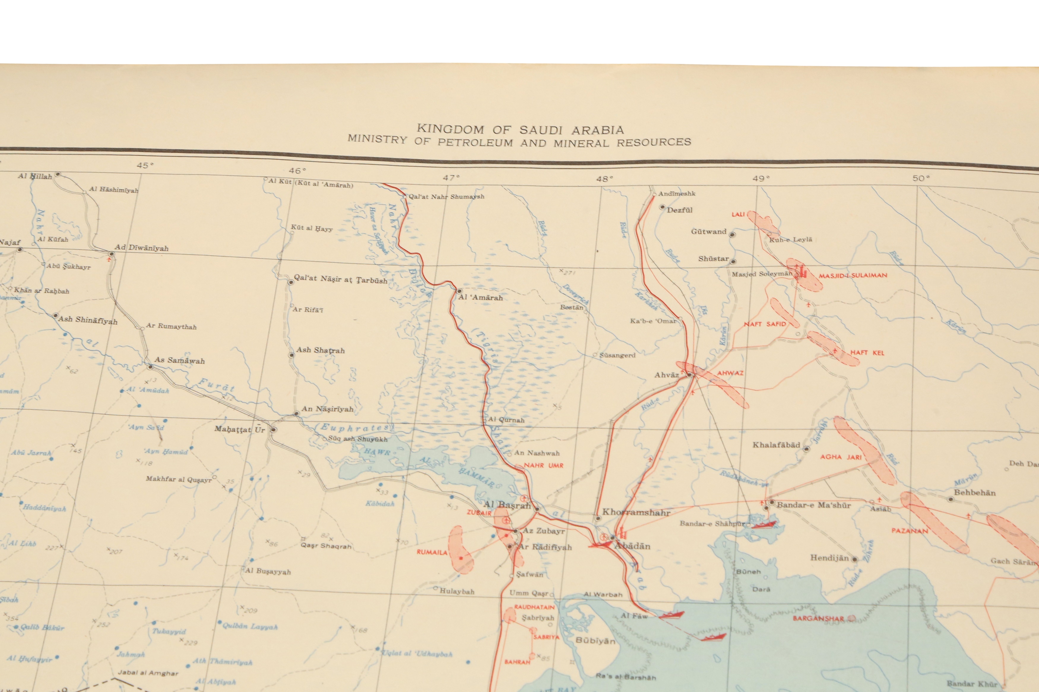 A MAP OF THE ARABIAN PENINSULA United States Geological Survey and the ...