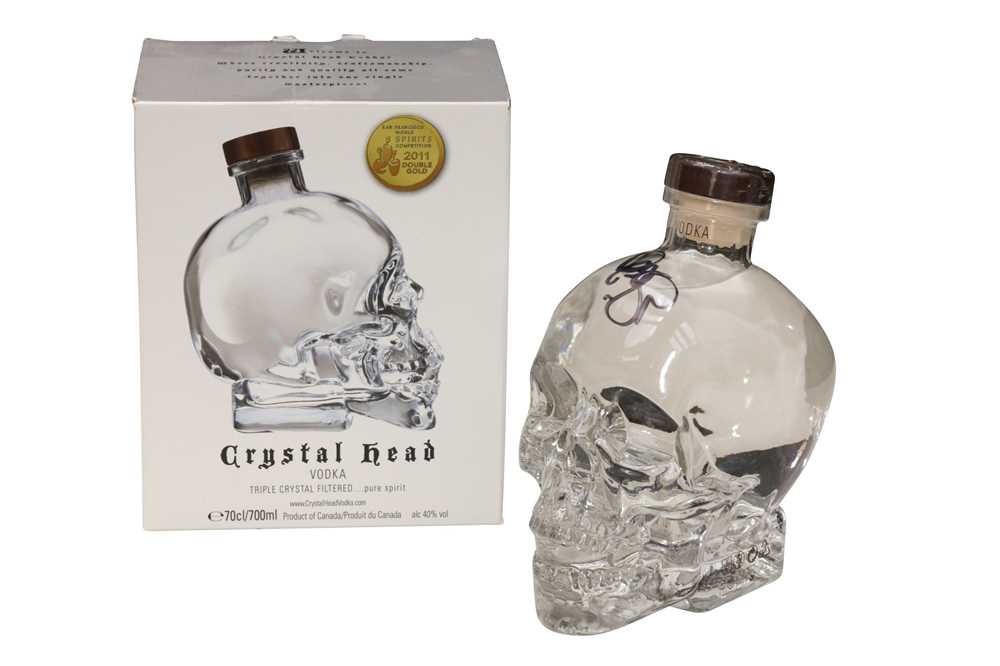 Lot 56 - Crystal Skull Vodka.-Dan Aykroyd