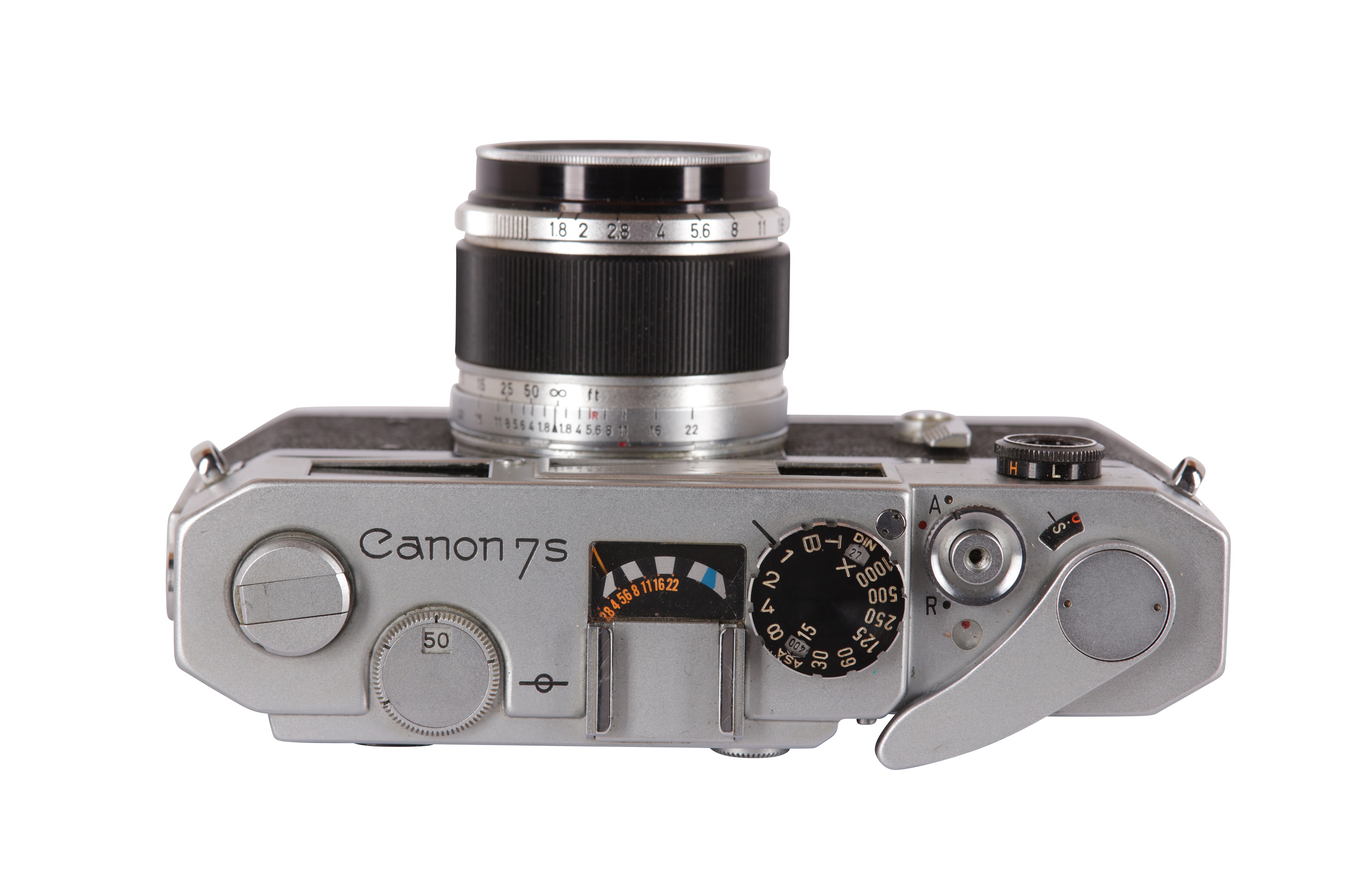 Lot 400 - A Canon 7S Rangefinder Camera