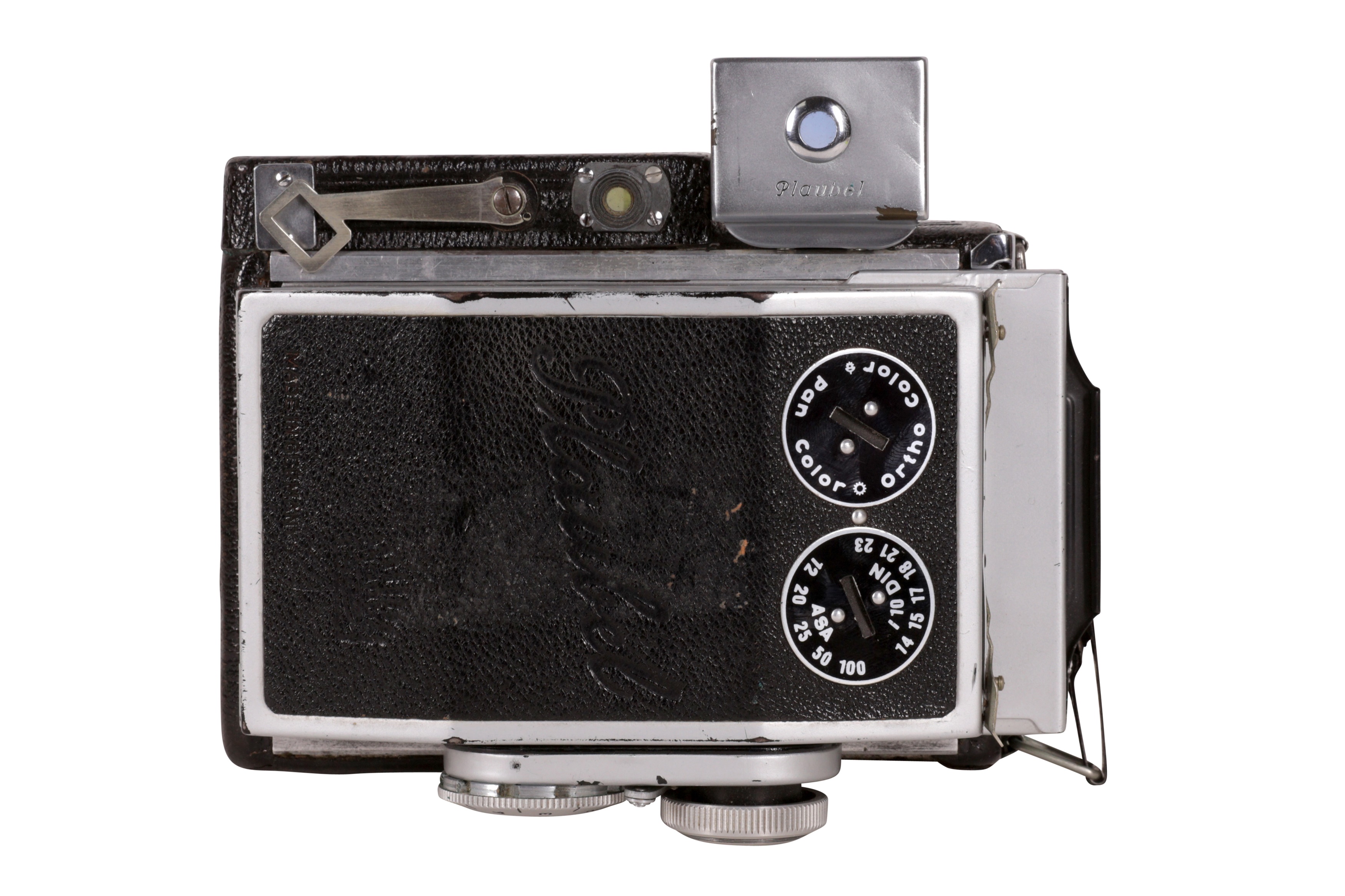 Lot 326 - A Plaubel Makina II Strut Folding