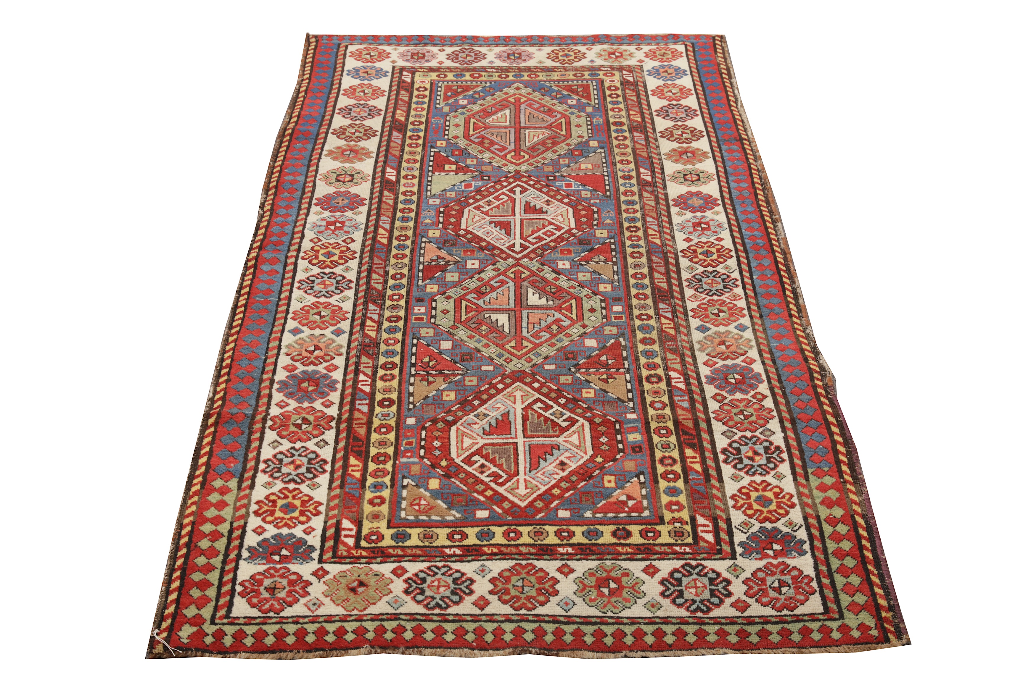 Lot 61 - AN ANTIQUE TALISH RUG, CAUCASUS