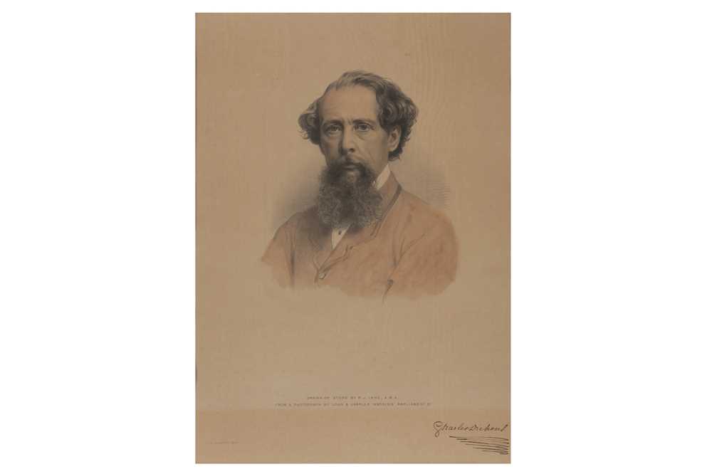 Lot 407 - Lane (Richard James, lith.) Charles Dickens