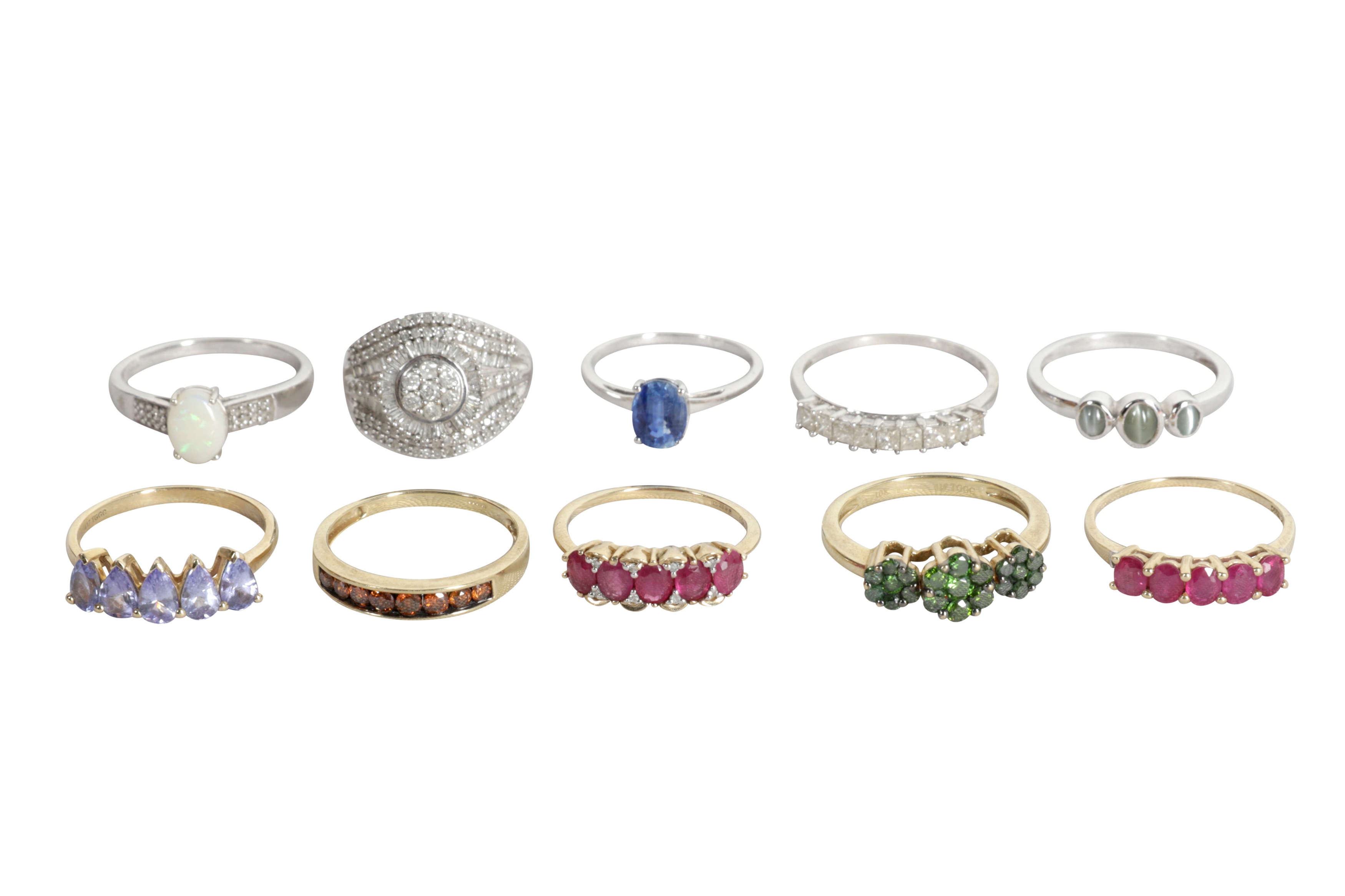 Lot 110 - TGGC RINGS:
