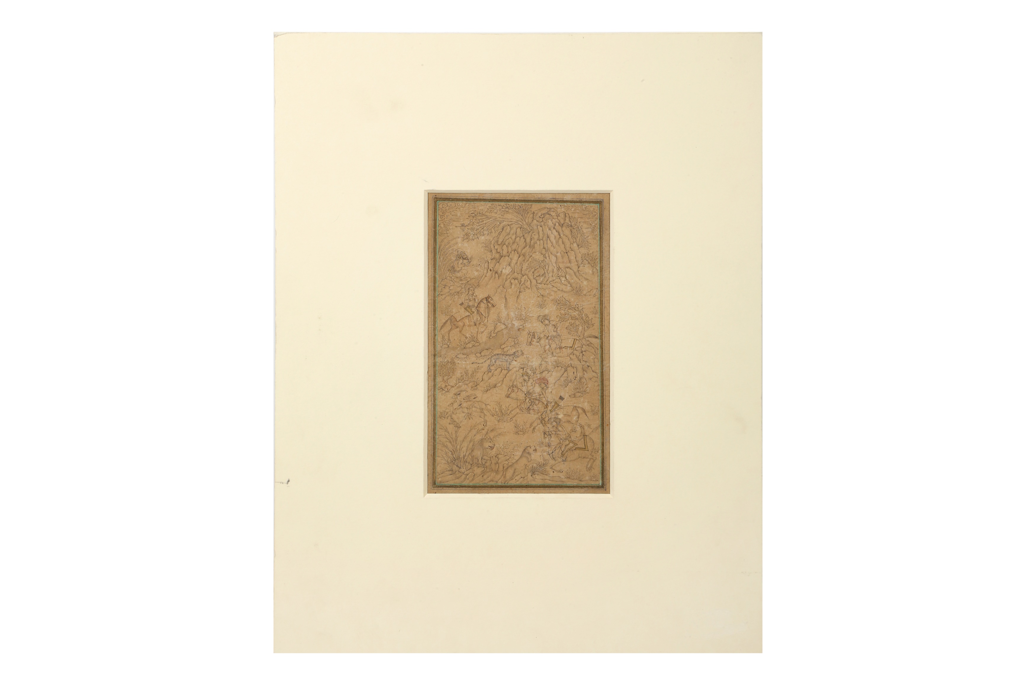 Lot 314 - A LOOSE ILLUSTRATED FOLIO FROM JAMI’S KHERAD