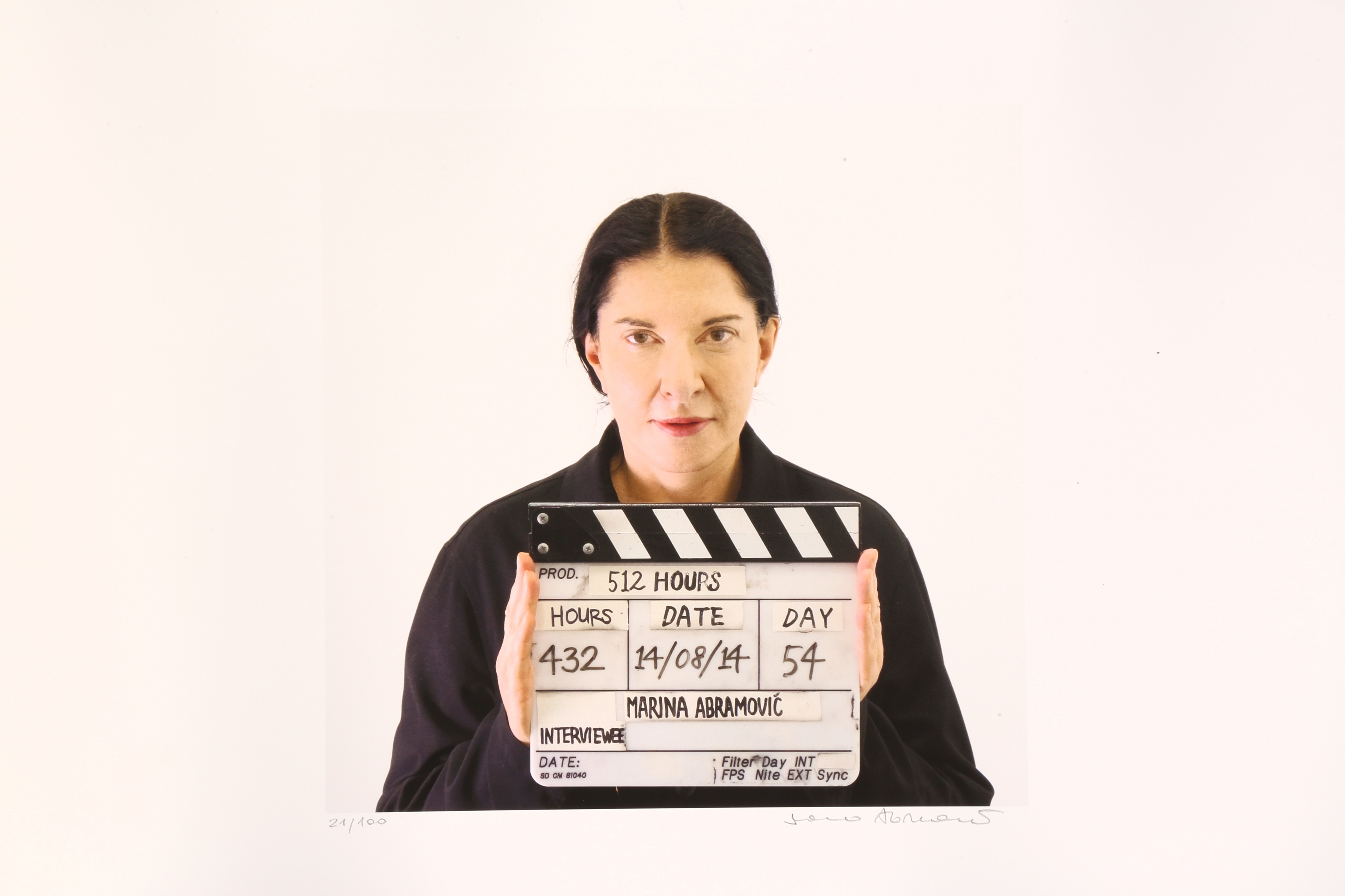 Lot 207 - MARINA ABRAMOVIC (SERBIAN B.1946)