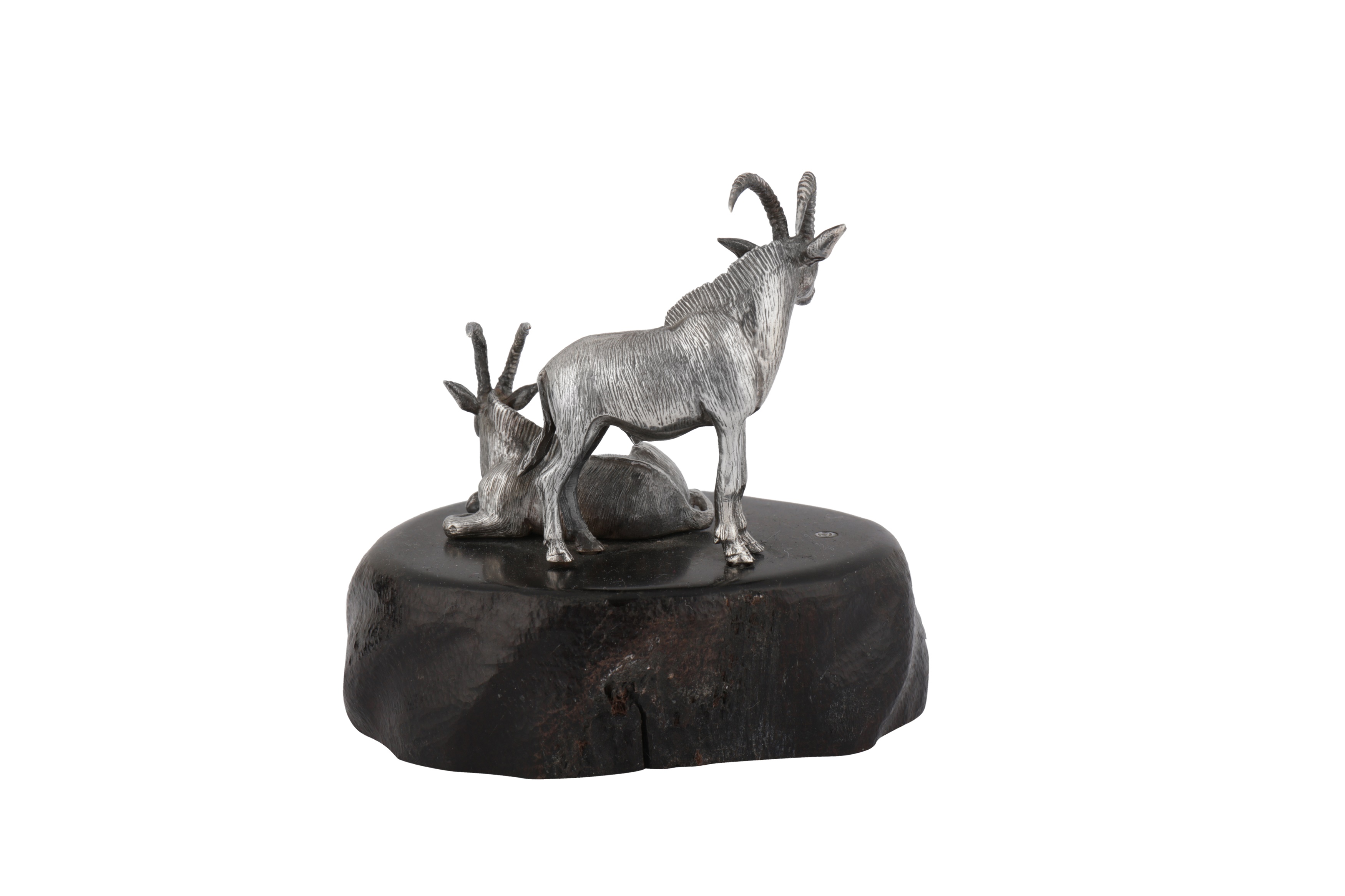 Lot 338 - A contemporary South African silver model of