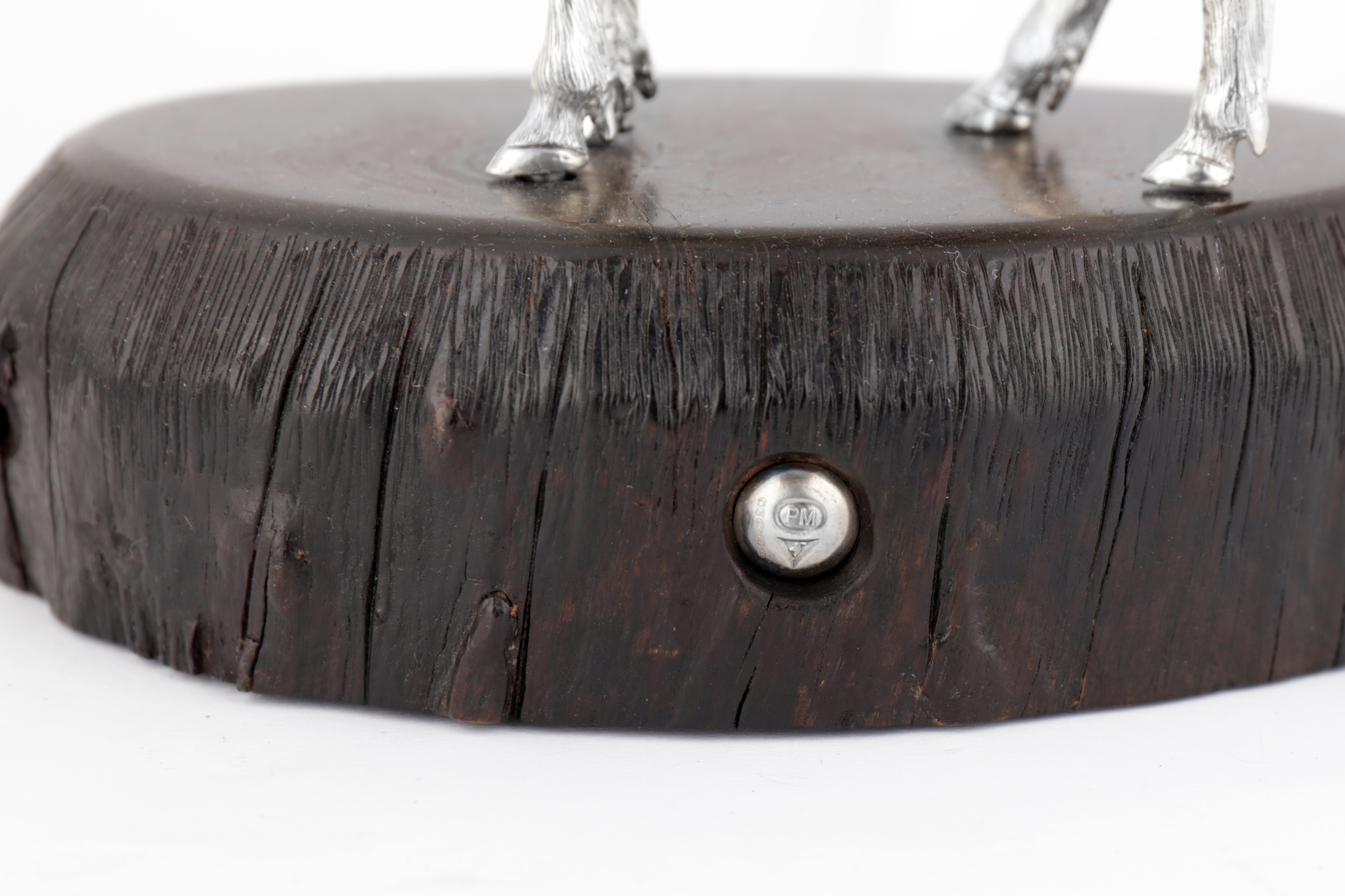 Lot 174 - A contemporary Zimbabwean silver model of a