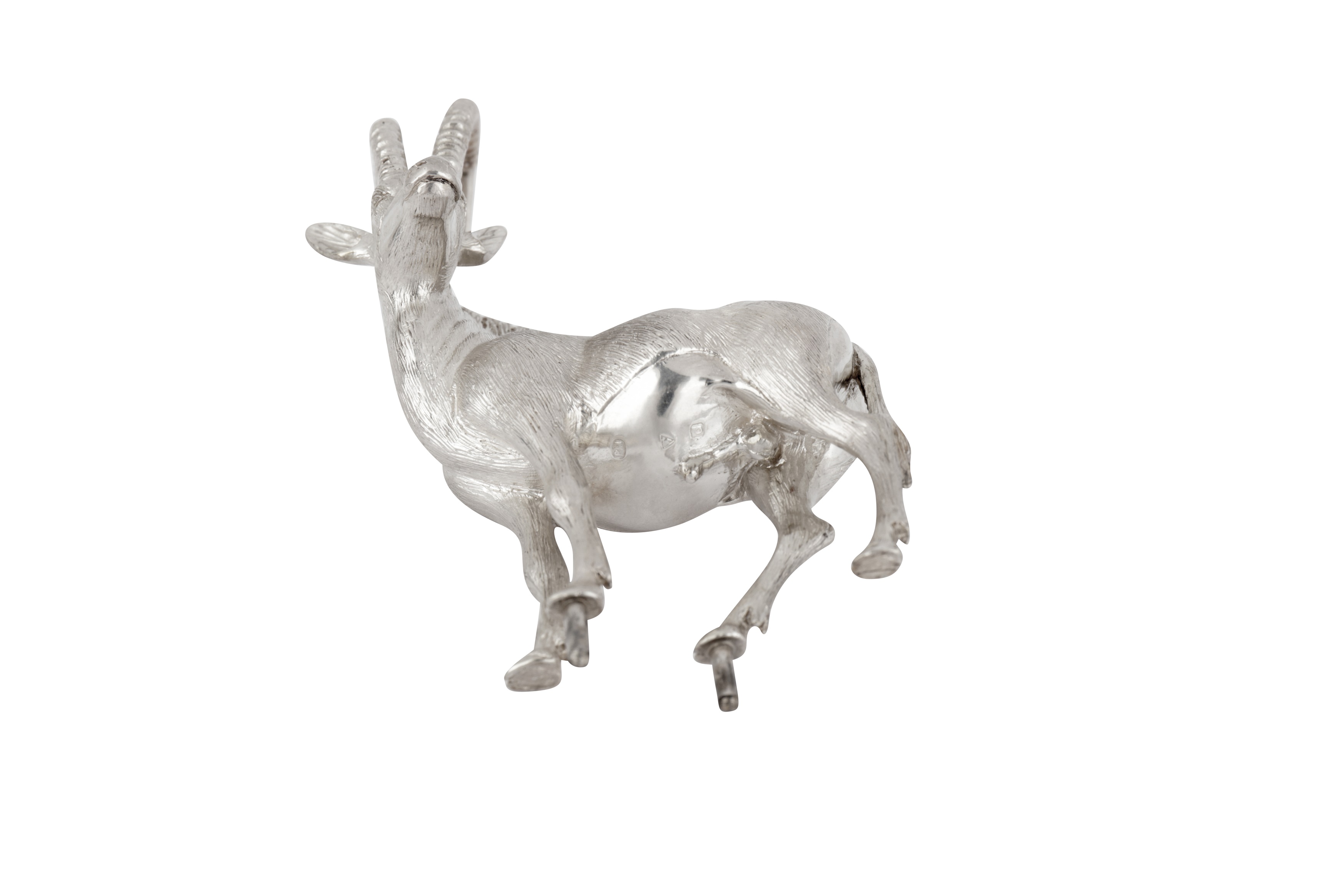 Lot 175 - A contemporary Zimbabwean silver model of a