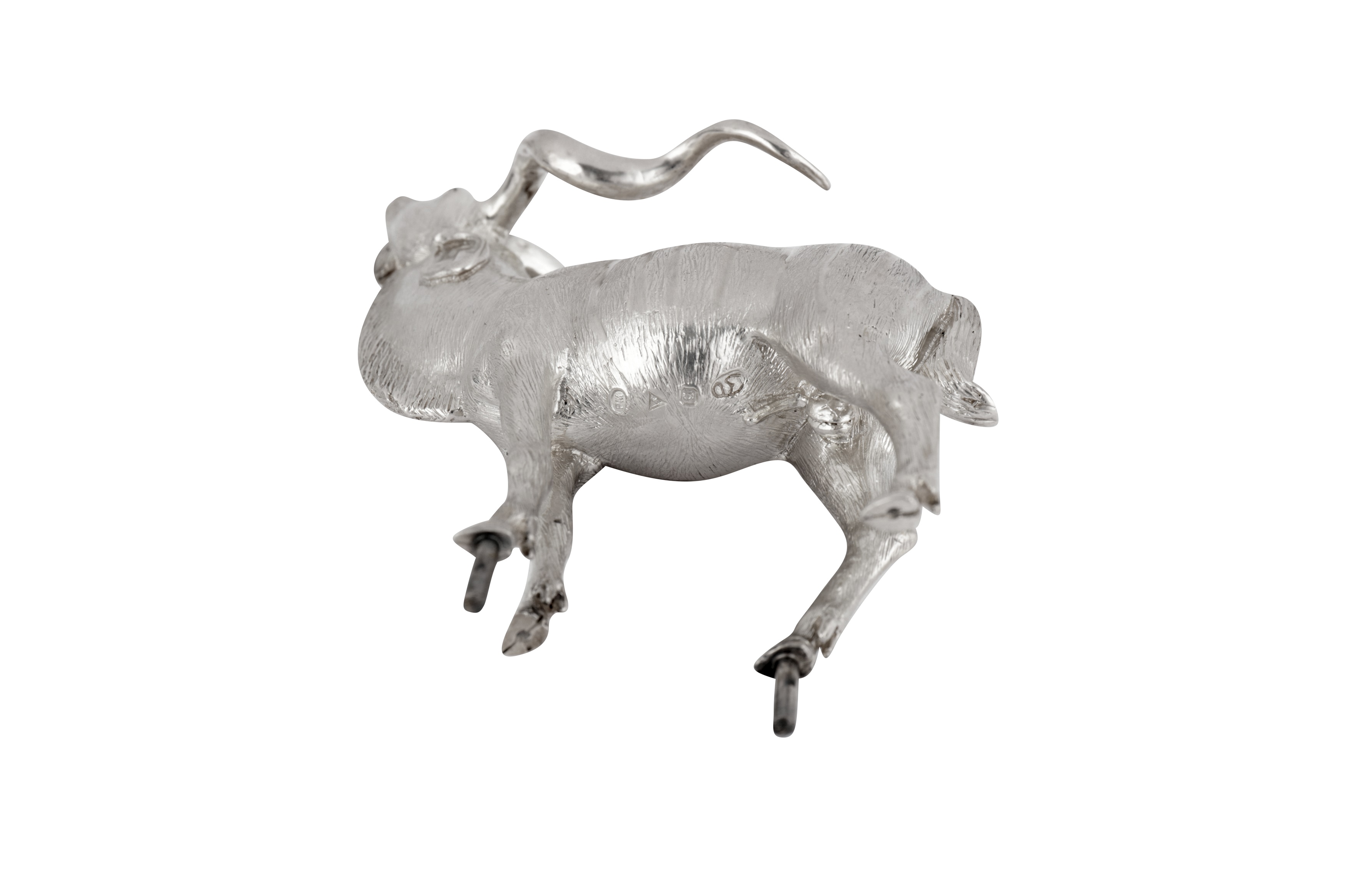 Lot 175 - A contemporary Zimbabwean silver model of a