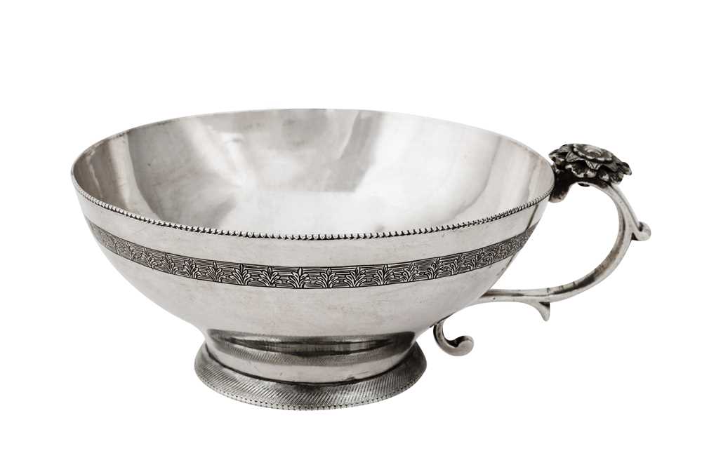 Lot 429 - A mid-19th century Ottoman Turkish silver