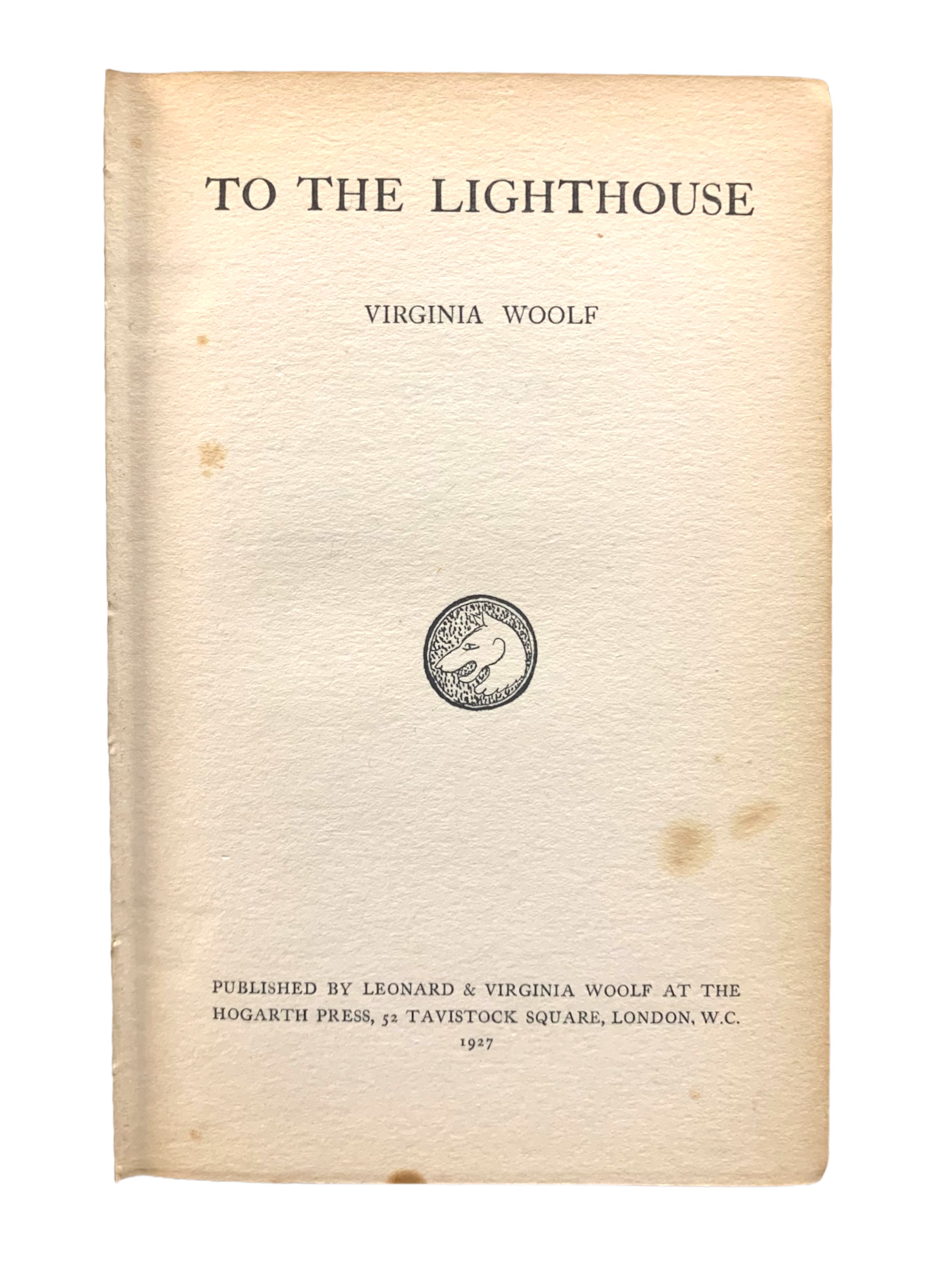 Lot 219 - Woolf (Virginia)