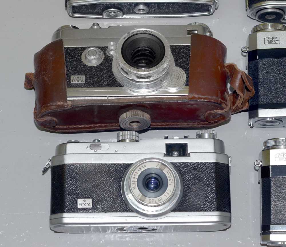 Lot 195 - Two FOCA Cameras & a Selection of other 35mm