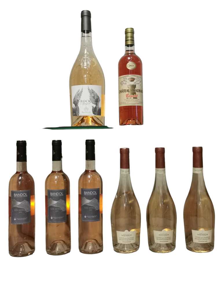 Lot 35 - Assorted 2021 Rosé Wines from