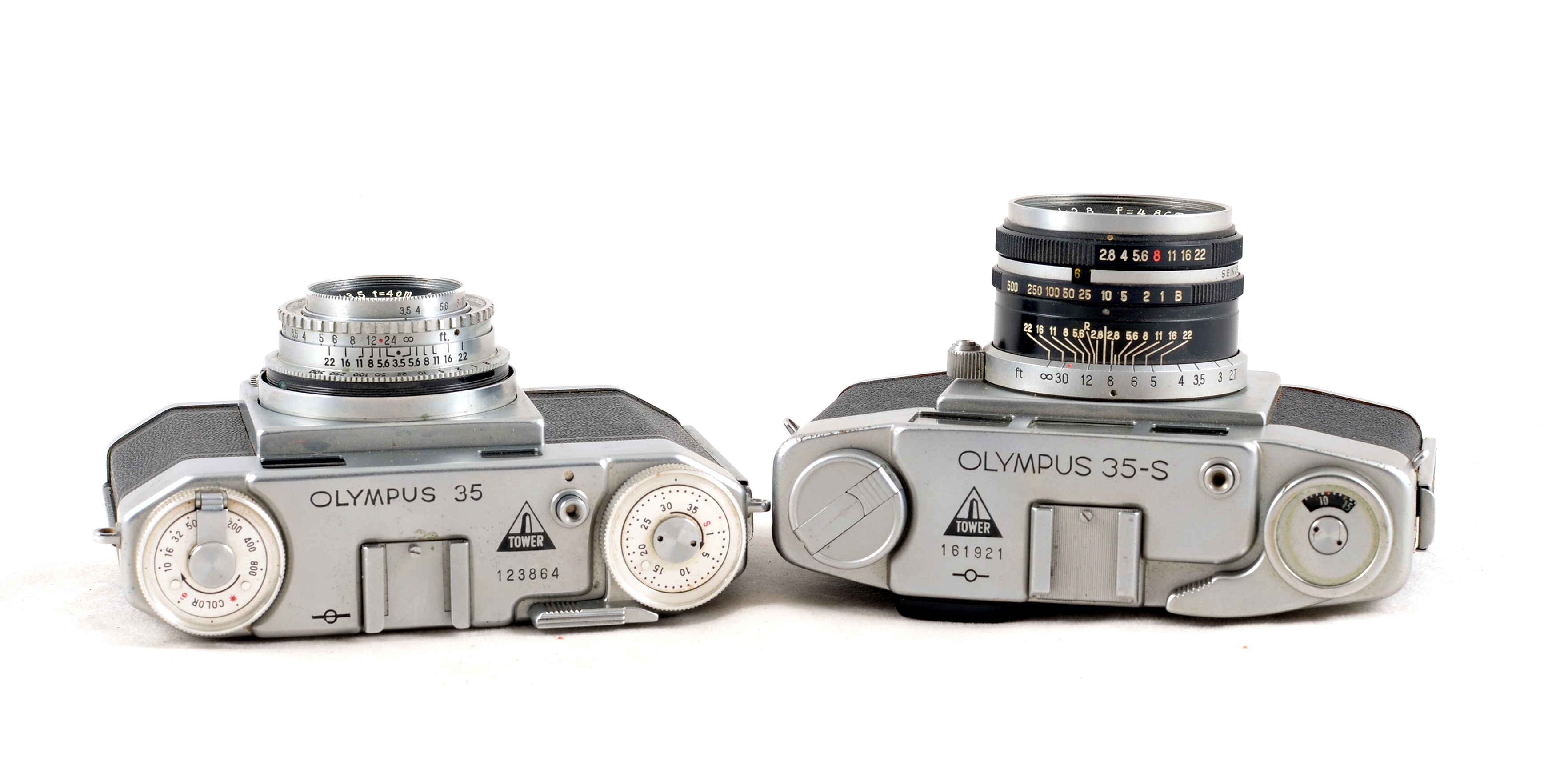 Lot 91 - A Rare Pair of Tower Branded Olympus 35