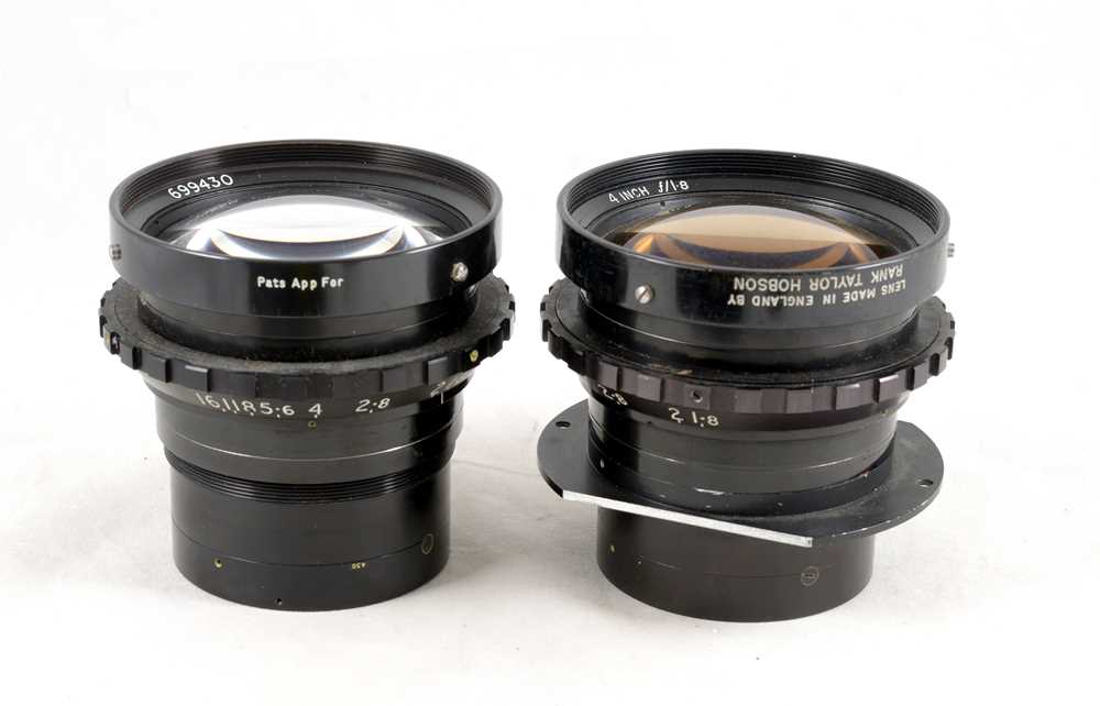 Lot 263 - A Pair of Rank Taylor Hobson 4" f1.8 Aerial