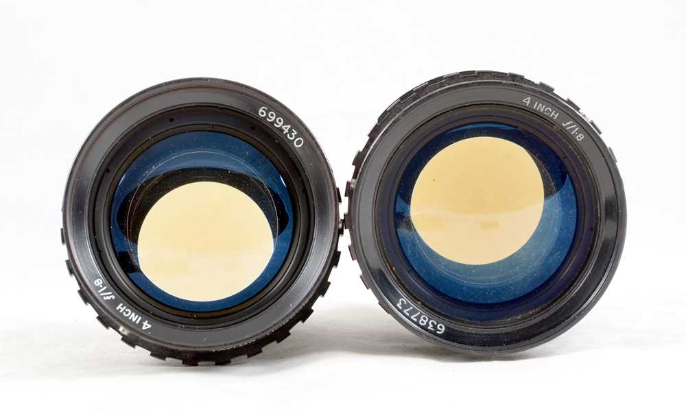 Lot 263 - A Pair of Rank Taylor Hobson 4" f1.8 Aerial