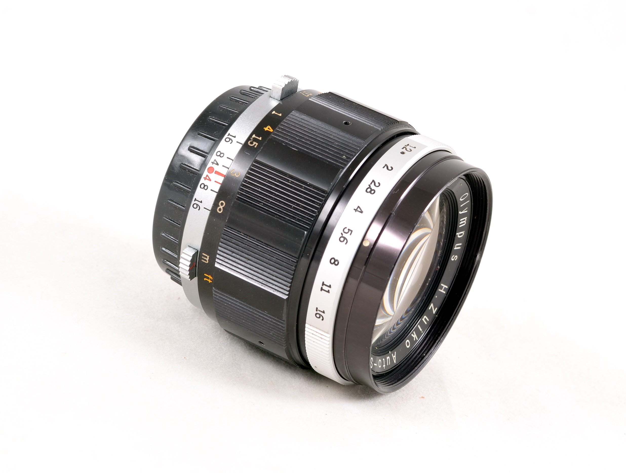 Lot 136 - A Fast Olympus Pen F 42mm f1.2 Lens.