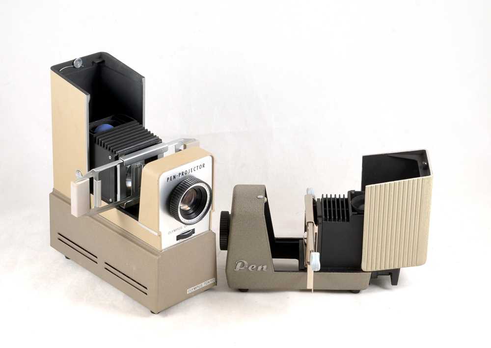 Lot 107 - Two Early Olympus Half Frame Slide