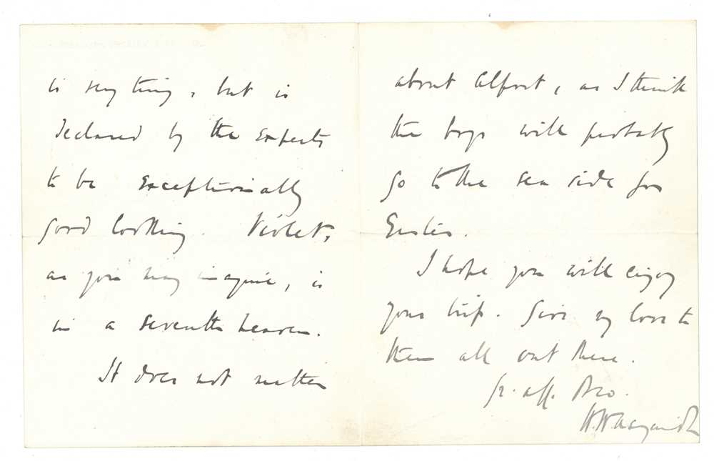 Lot 533 - Asquith (Herbert Henry)