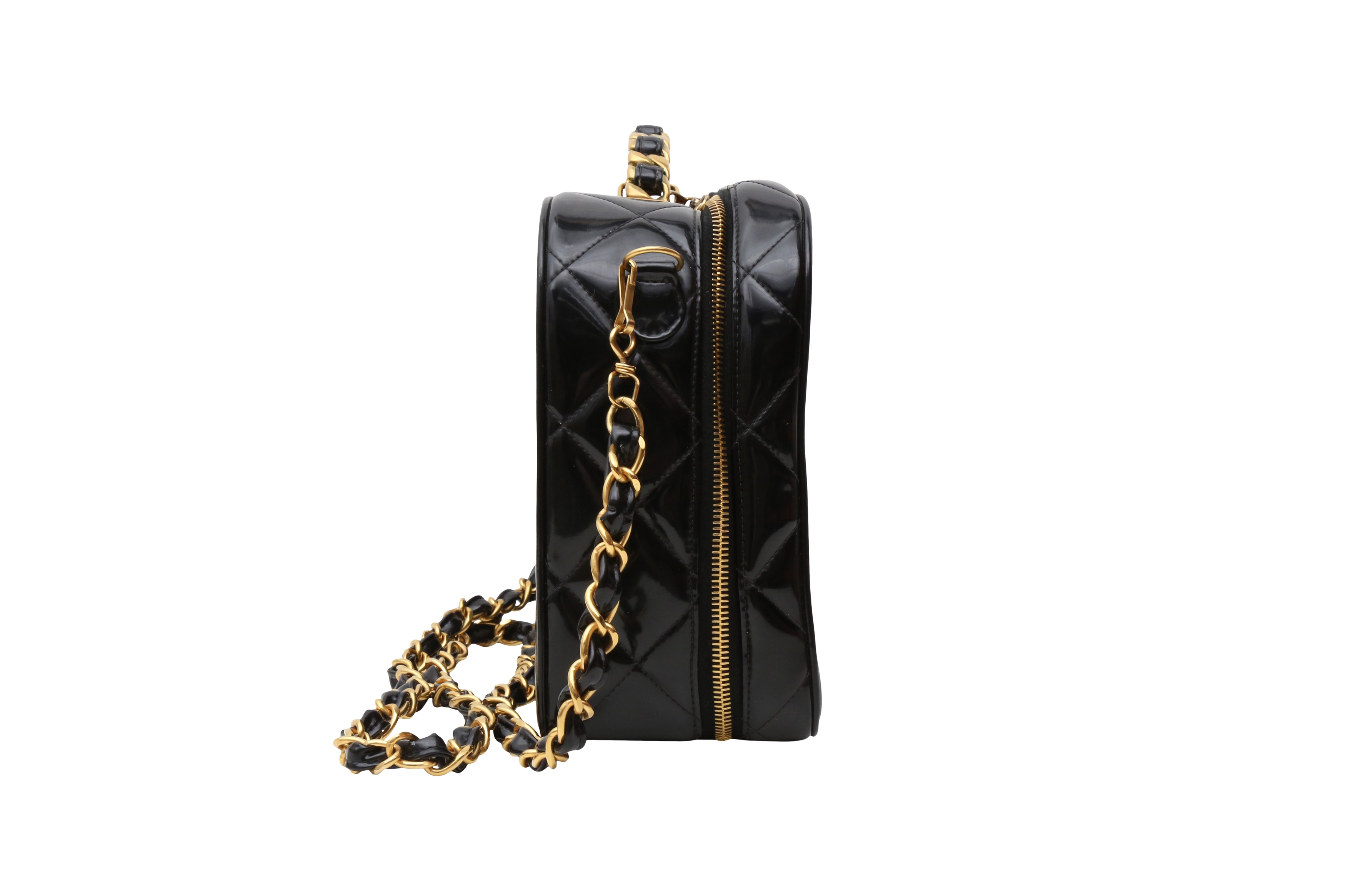 Lot 388 - Chanel Black Timeless Lunch Box Bag