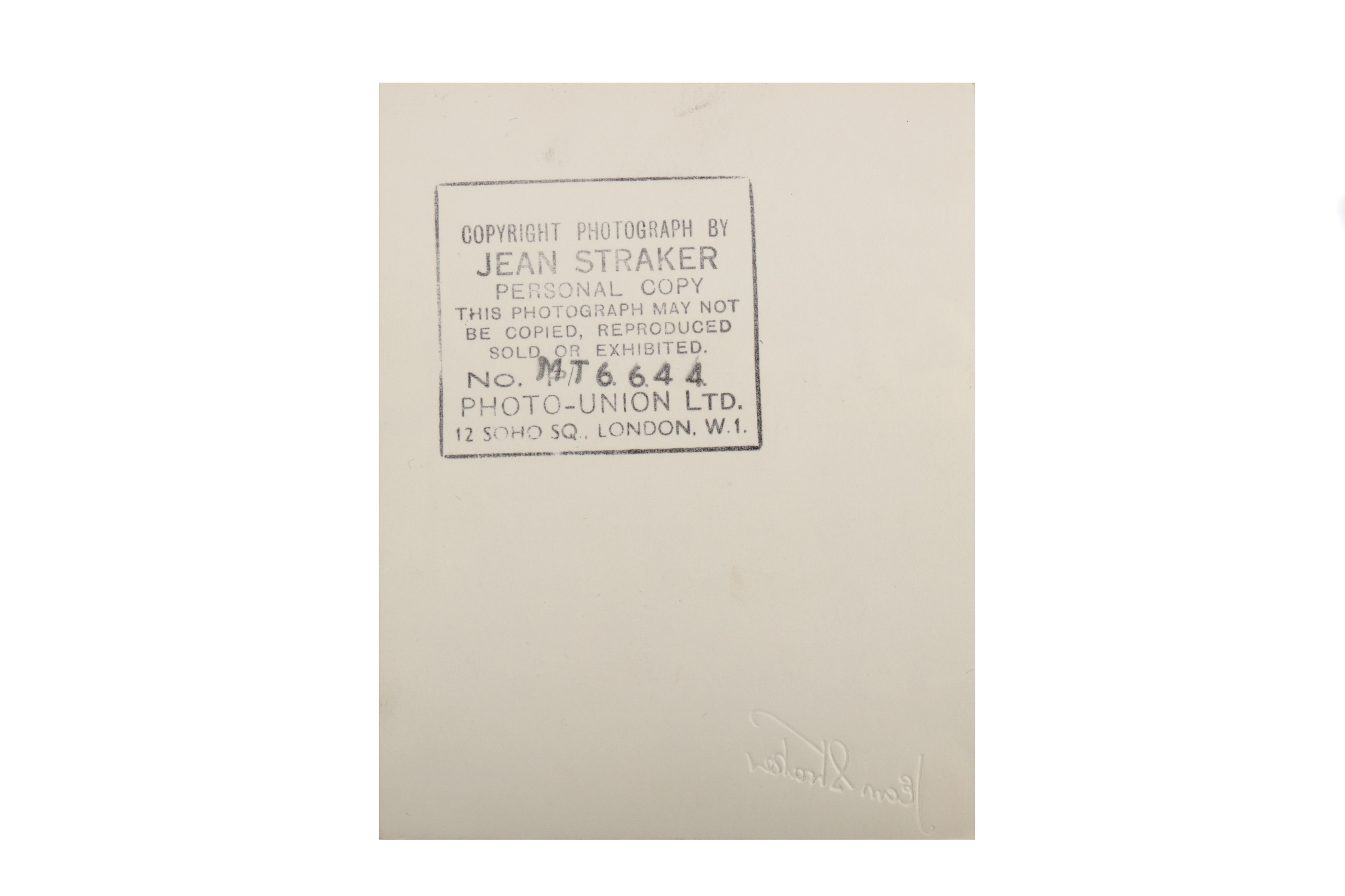 JEAN STRAKER (BRITISH, 1913-1984)