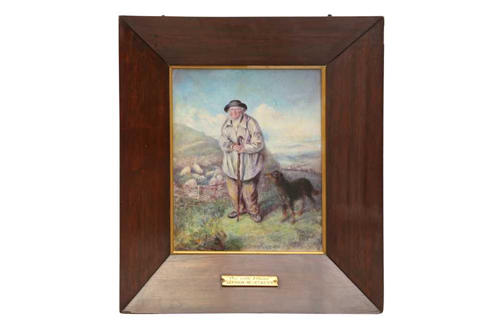 Lot 989 - ALFRED WILLIAM STRUTT (BRITISH 1856-1924)