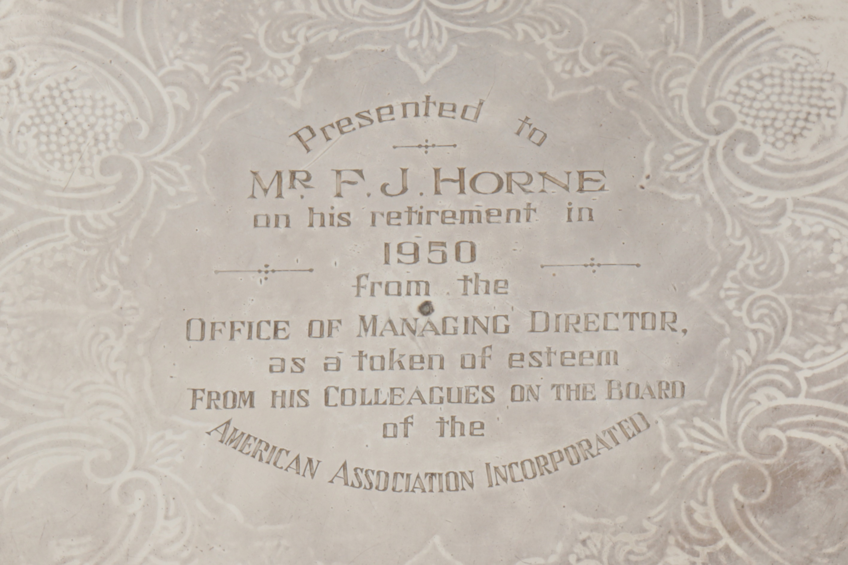 Lot 386 - A pair of Victorian sterling silver waiters,