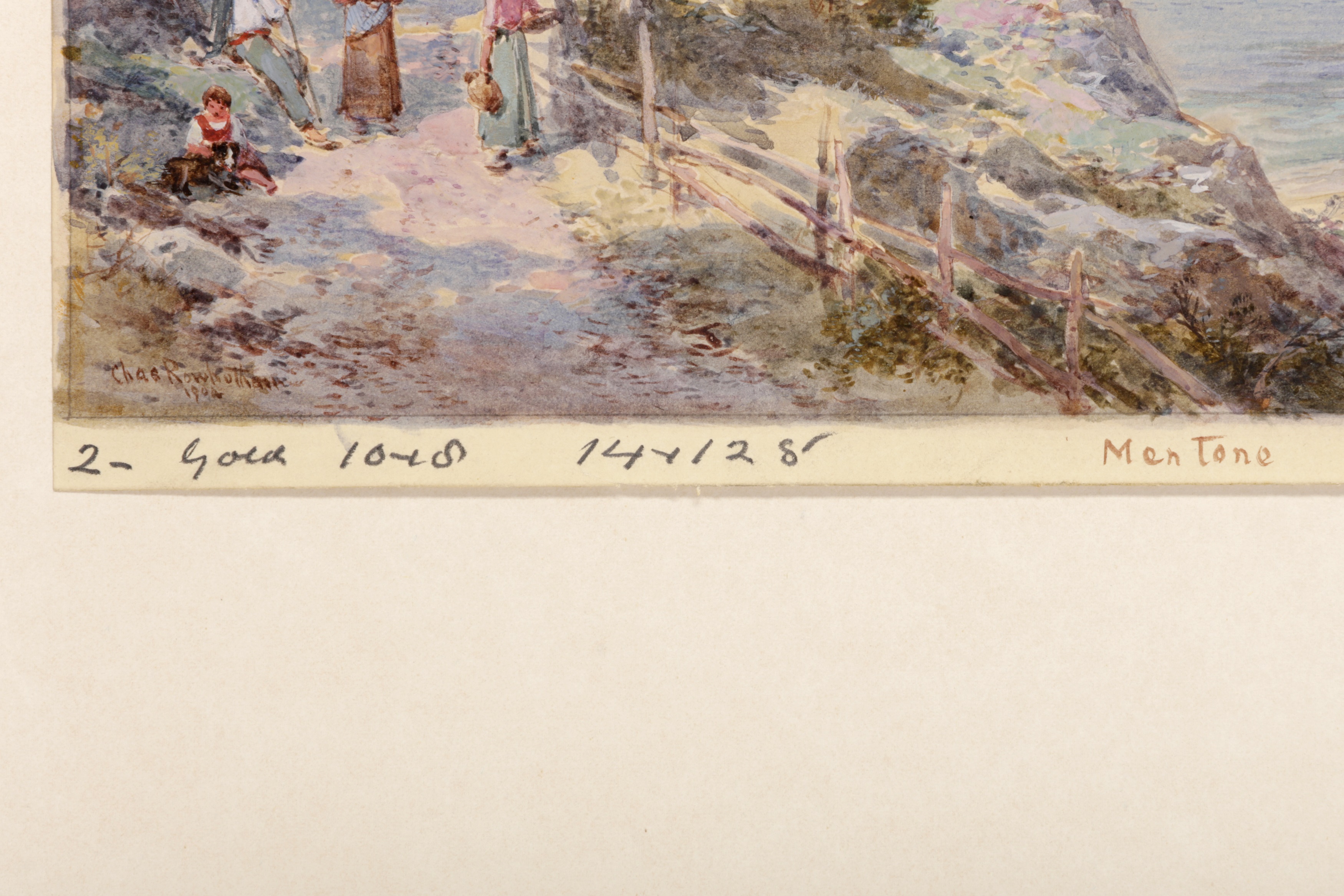 Lot 65 - CHARLES ROWBOTHAM (BRITISH 1856-1921)