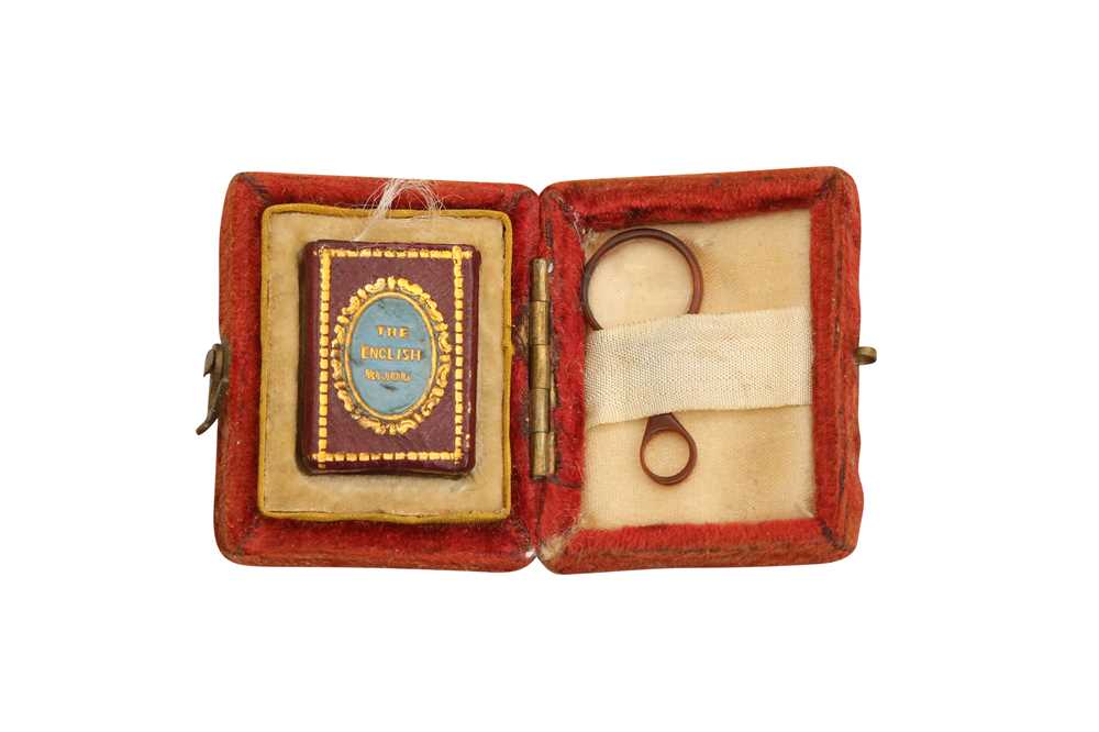 Lot 948 - MINIATURE BOOK: SCHLOSS'S ENGLISH BIJOU